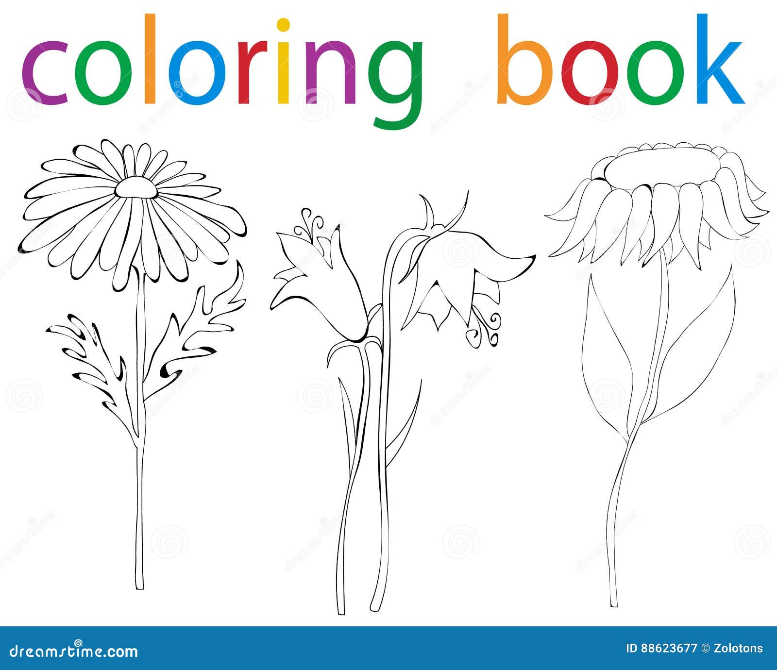 Book coloring stock illustration. Illustration of decoration - 88623677