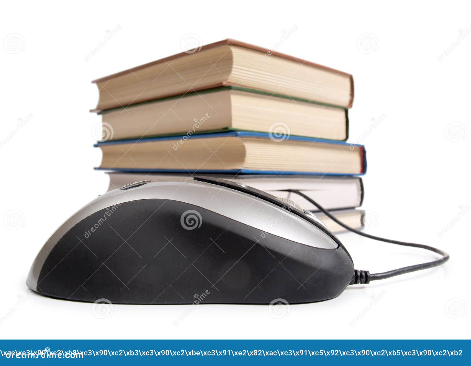 Book and computer mouse stock photo. Image of notebook - 20718244