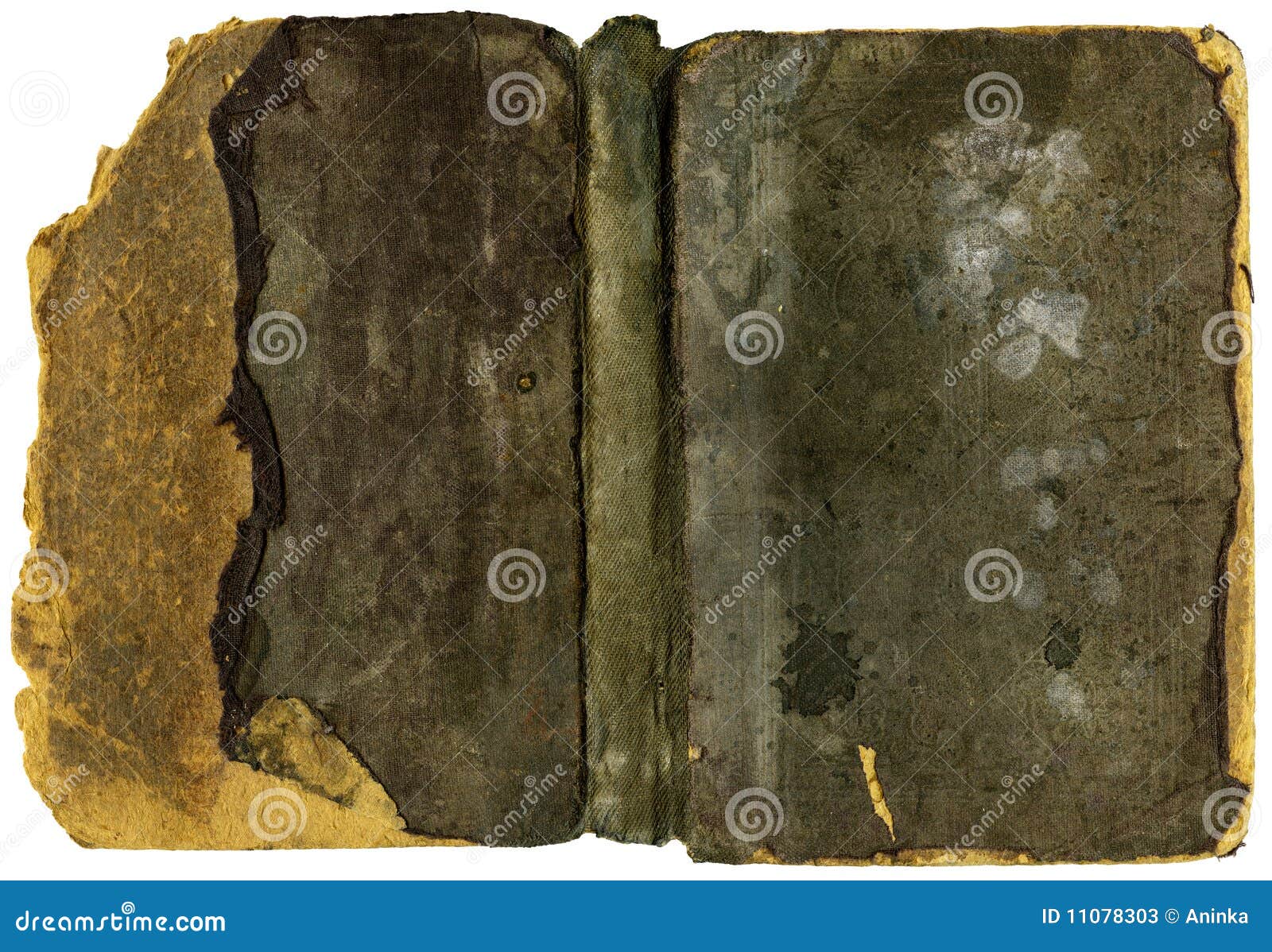 Book Cover Damaged stock image. Image of linen, cover - 11078303