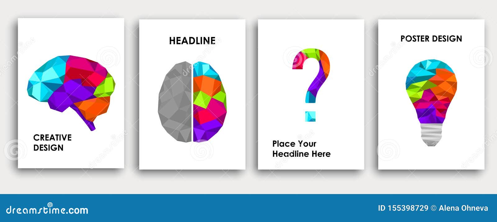 Abstract Book Cover Brain Stock Illustrations – 494 Abstract Book Cover ...