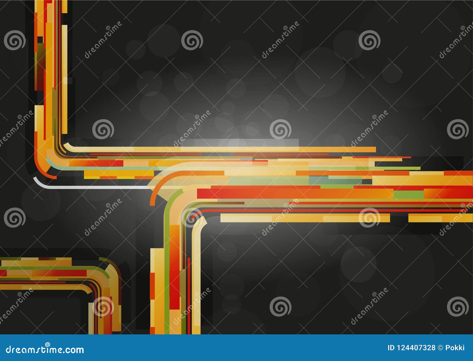 Book Cover Design Template with Abstract Polygonal Objects. Stock ...