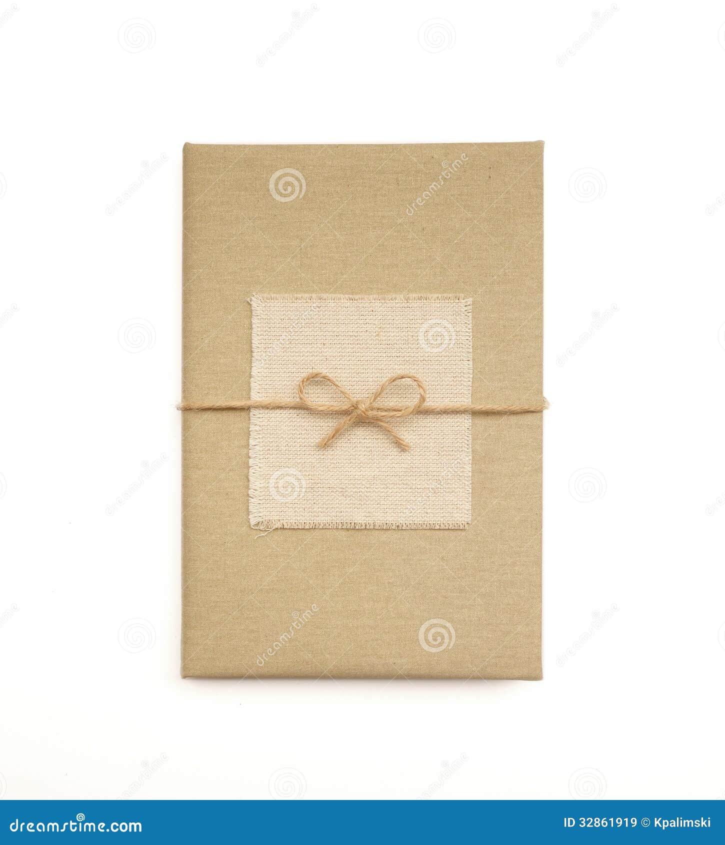 Book Cover Design W Rope Bow Stock Image - Image of stamp, artifact ...