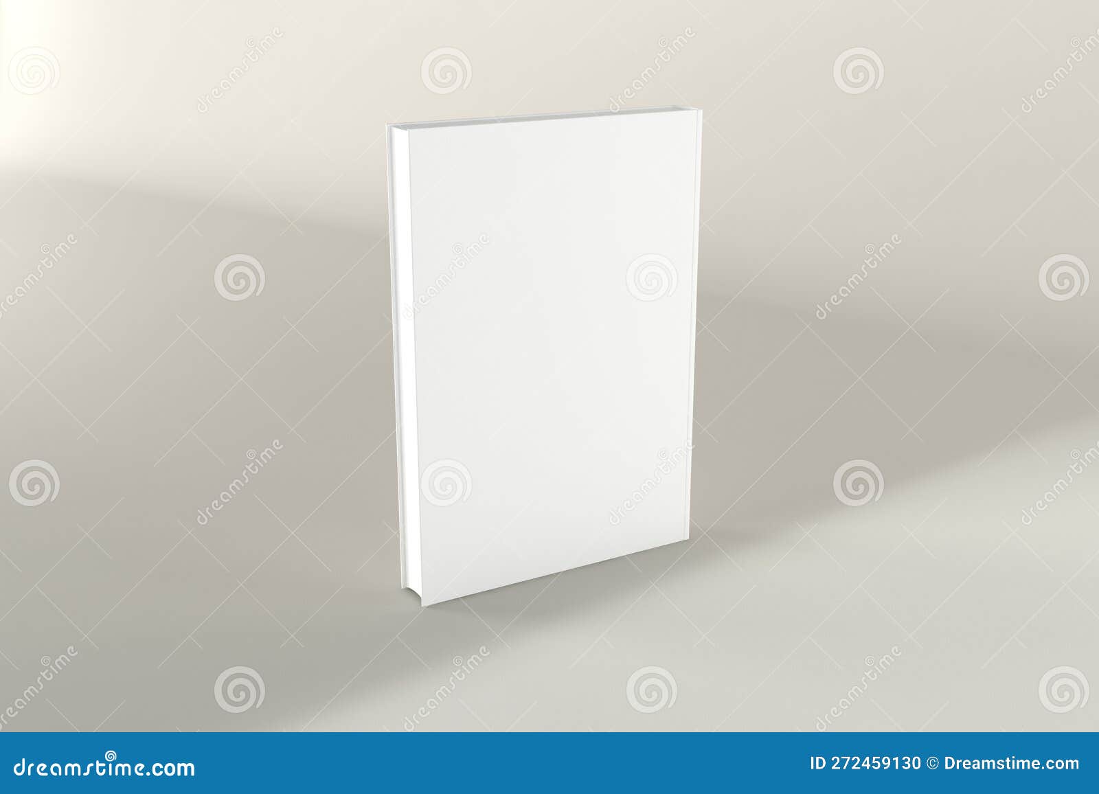 Book Cover Mockup 3d Rendering Illustration Stock Illustration ...