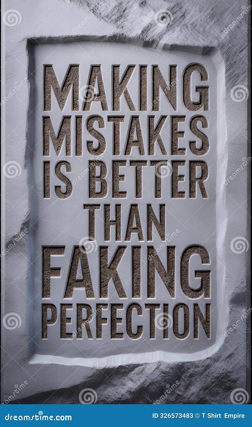 A Book Cover that Says Making Problems is Better Than Being Real. Stock ...