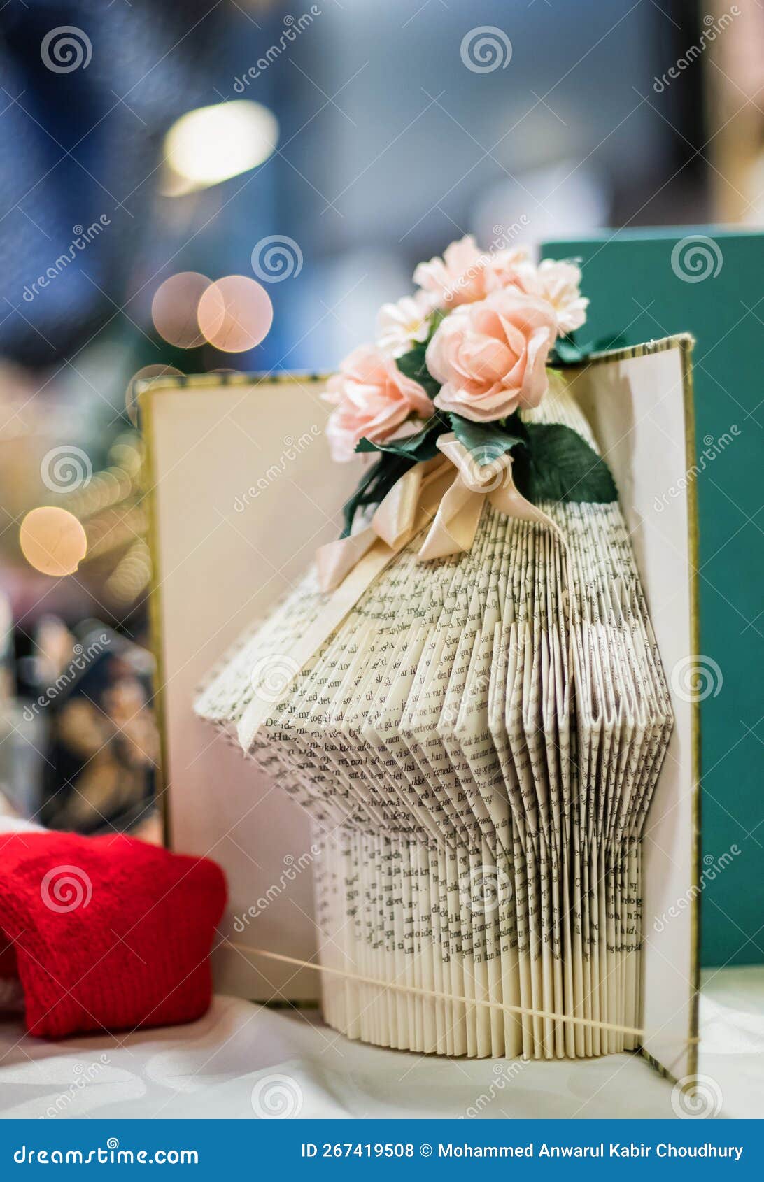 Book Craft a Decorative Piece of Work Made Stock Photo - Image of paper ...