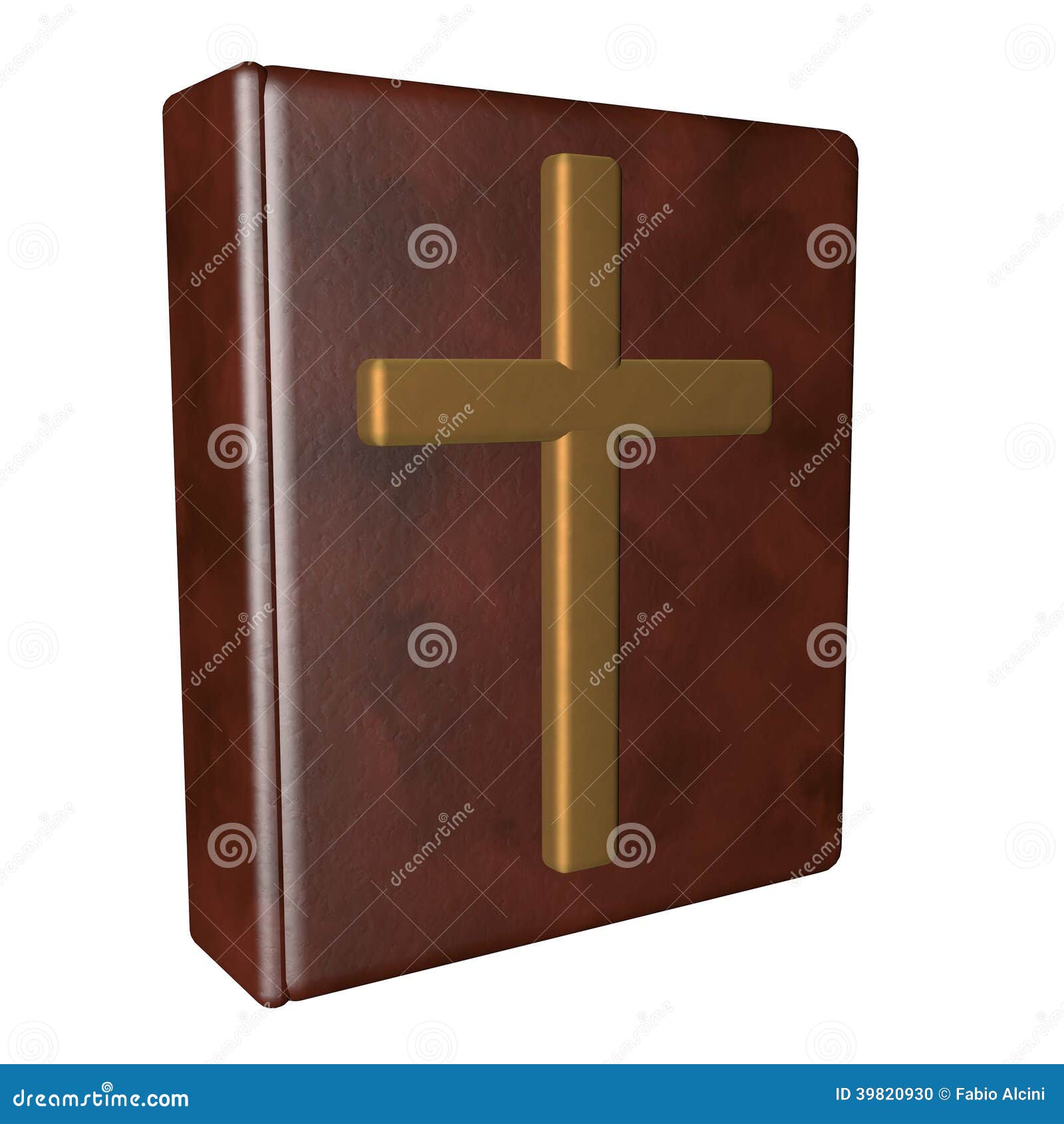 Book with cross stock illustration. Illustration of church - 39820930