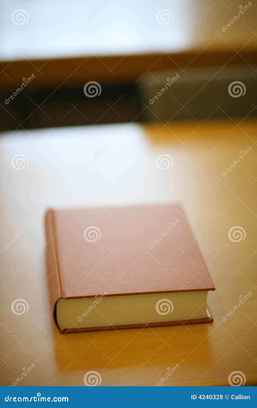 Book on a desk stock photo. Image of colors, warm, book - 4240328