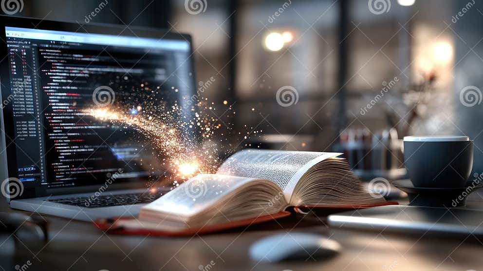 Book Digitization: Transforming Pages, Digital Data Flow, Educational Technology, Seamless ...