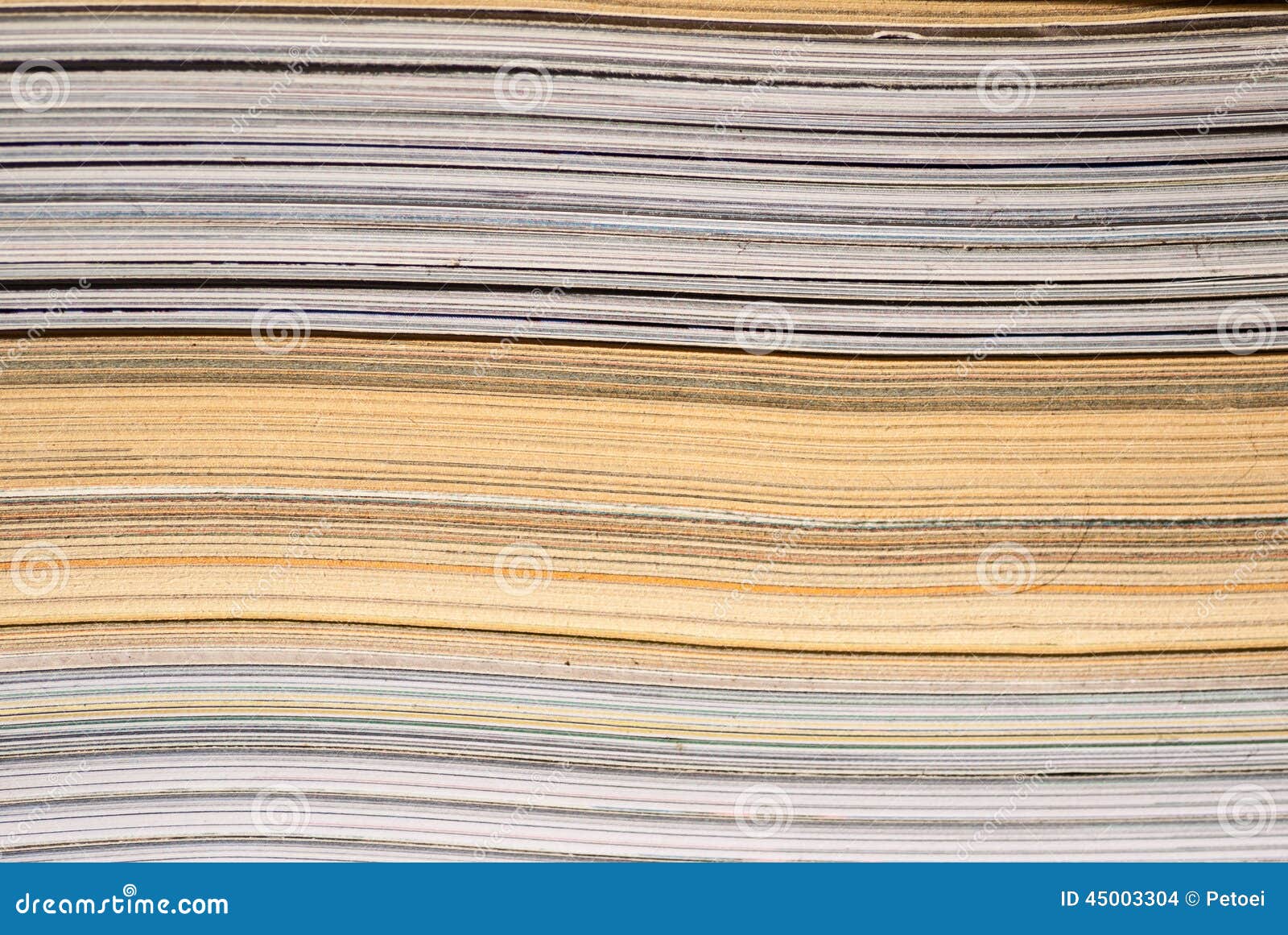 Book Old Edge, Brown Paper Vintage Pile Cover, White Isolated Royalty ...