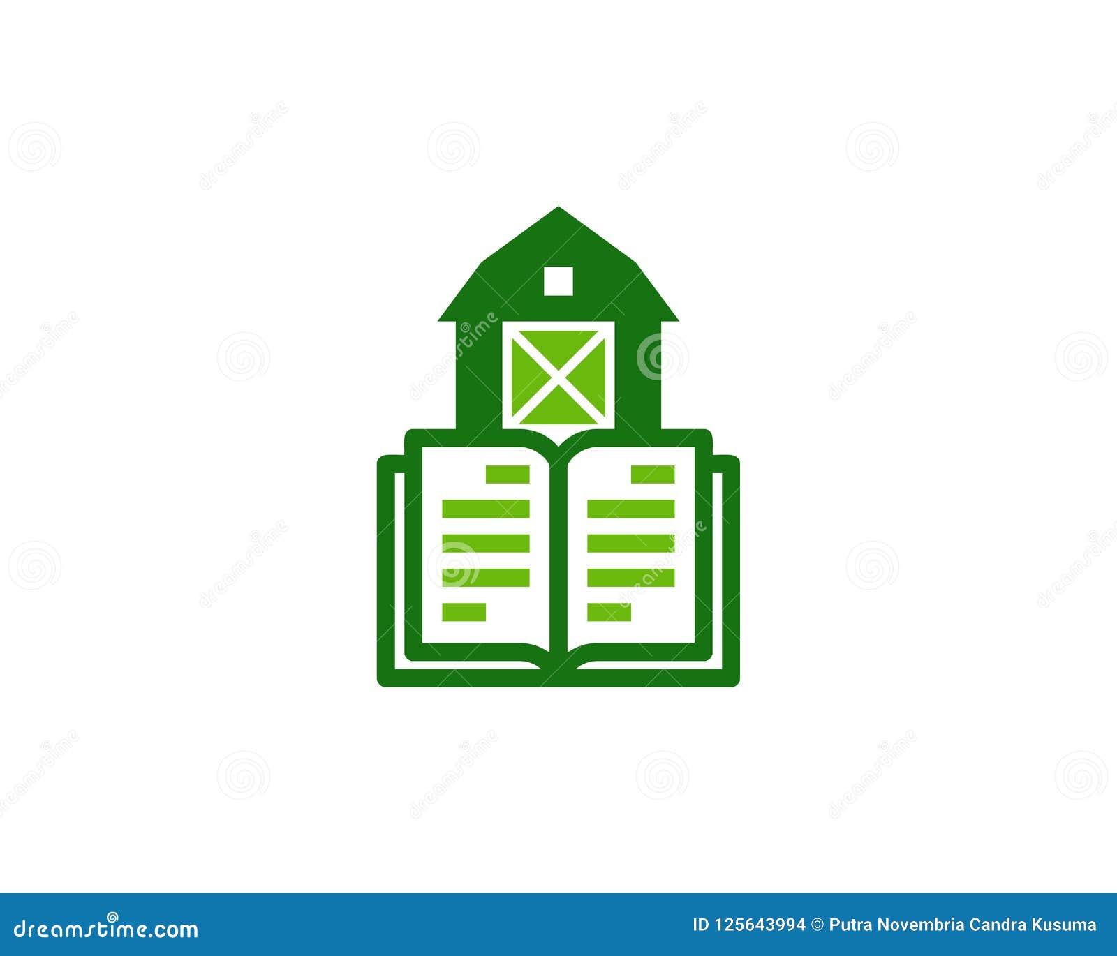 Book Farm Logo Icon Design stock illustration. Illustration of icon ...
