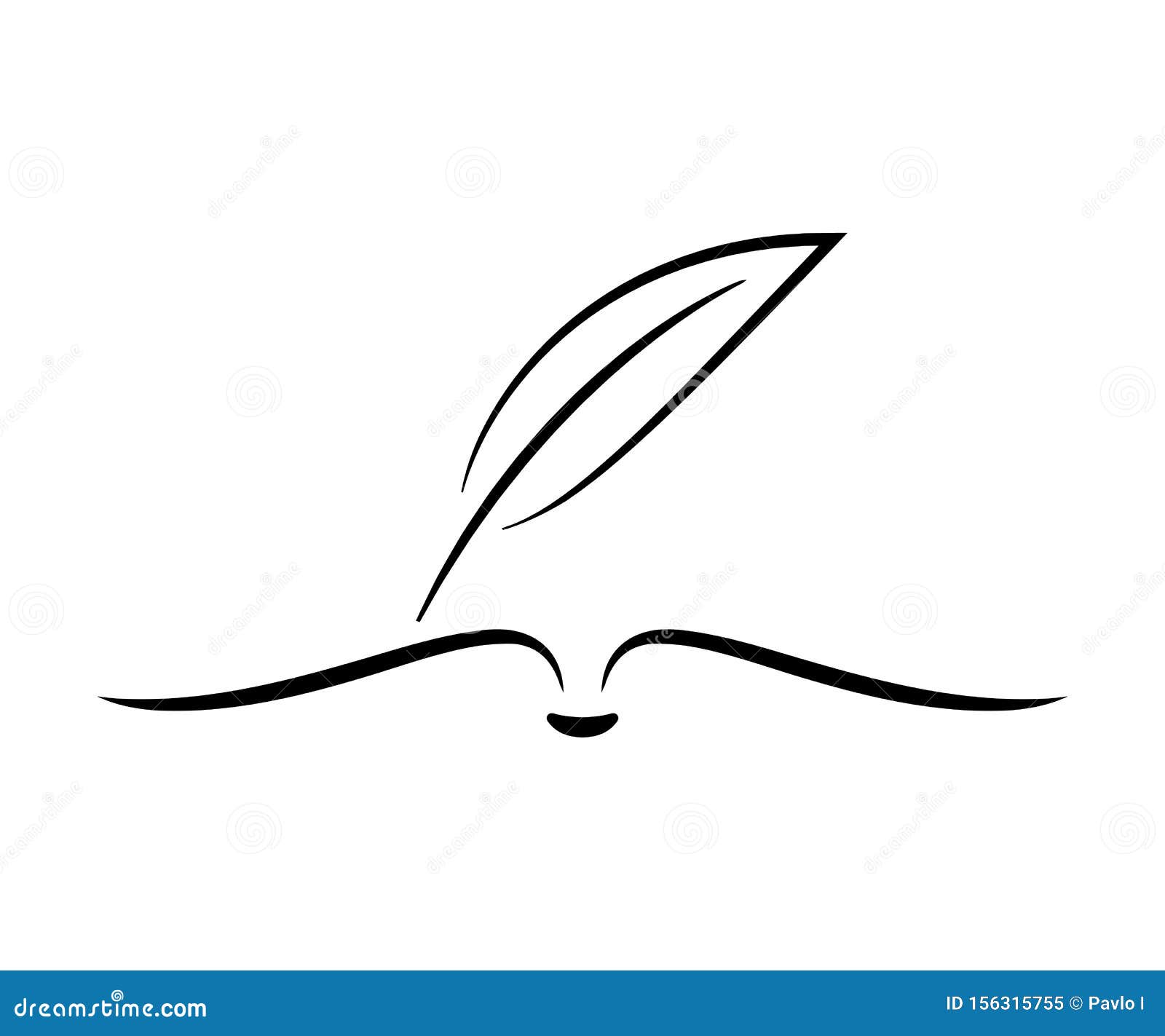 Book Feather Vector Stock Illustrations – 15,632 Book Feather Vector ...