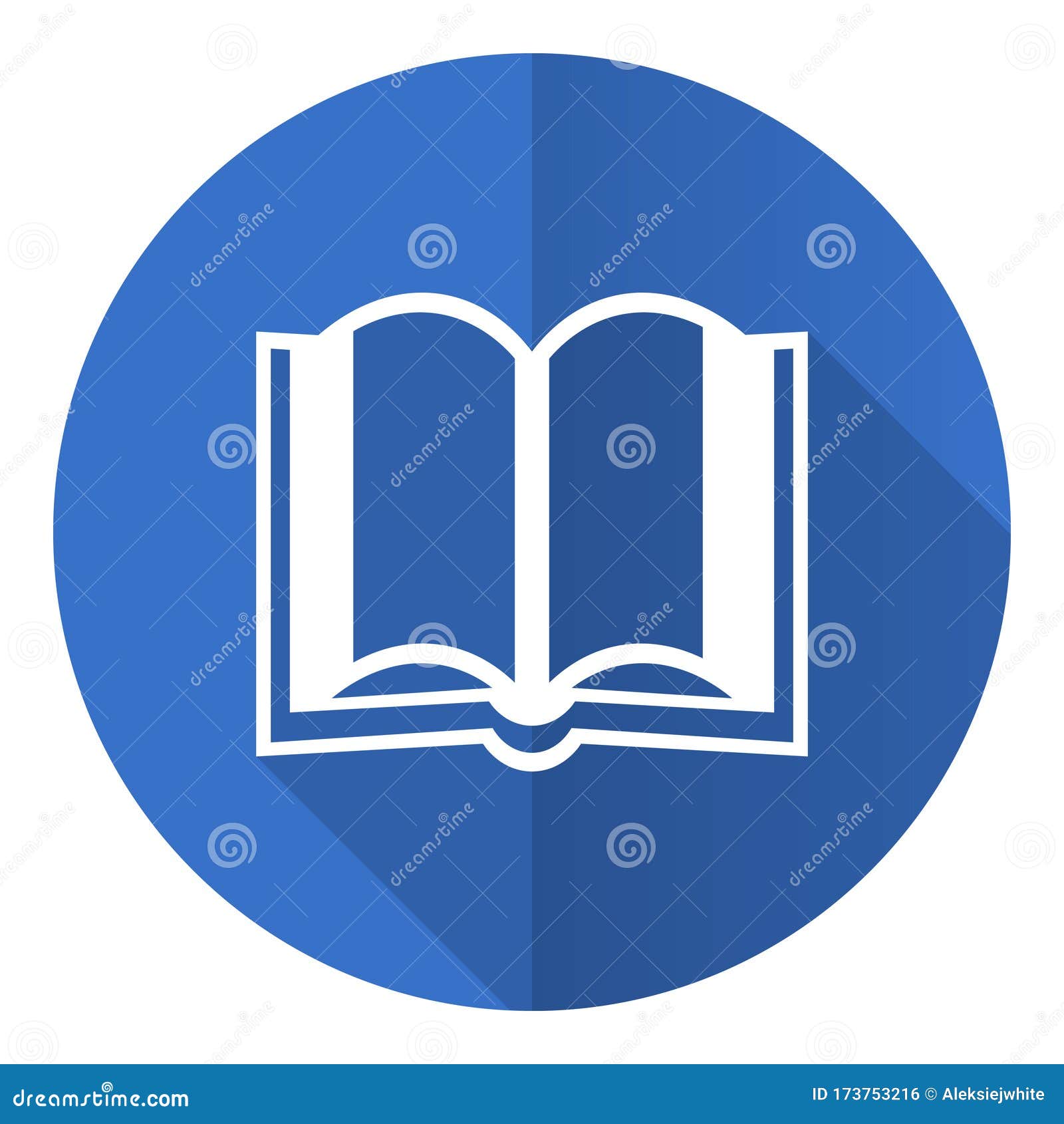 Book Flat Design Vector Icon, Concept Illustration Stock Vector ...