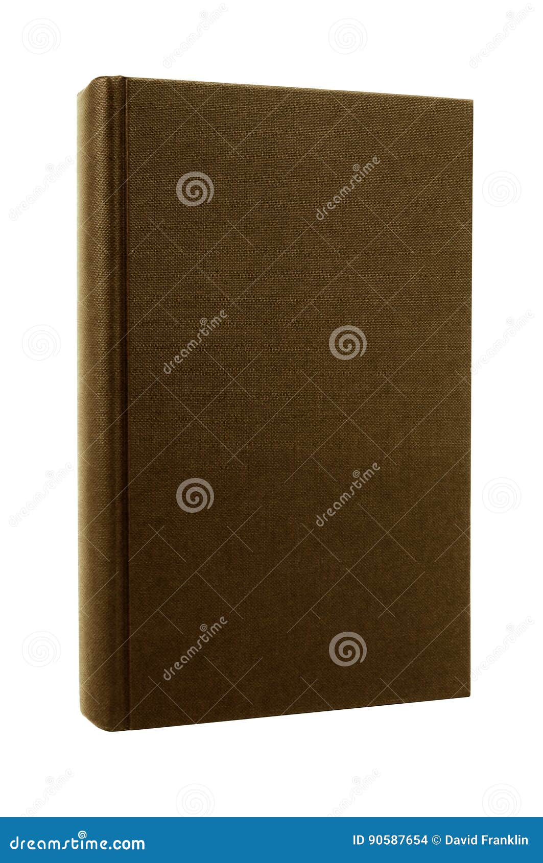 Book Front Cover Black Upright Stock Photo - Image of single, standing ...
