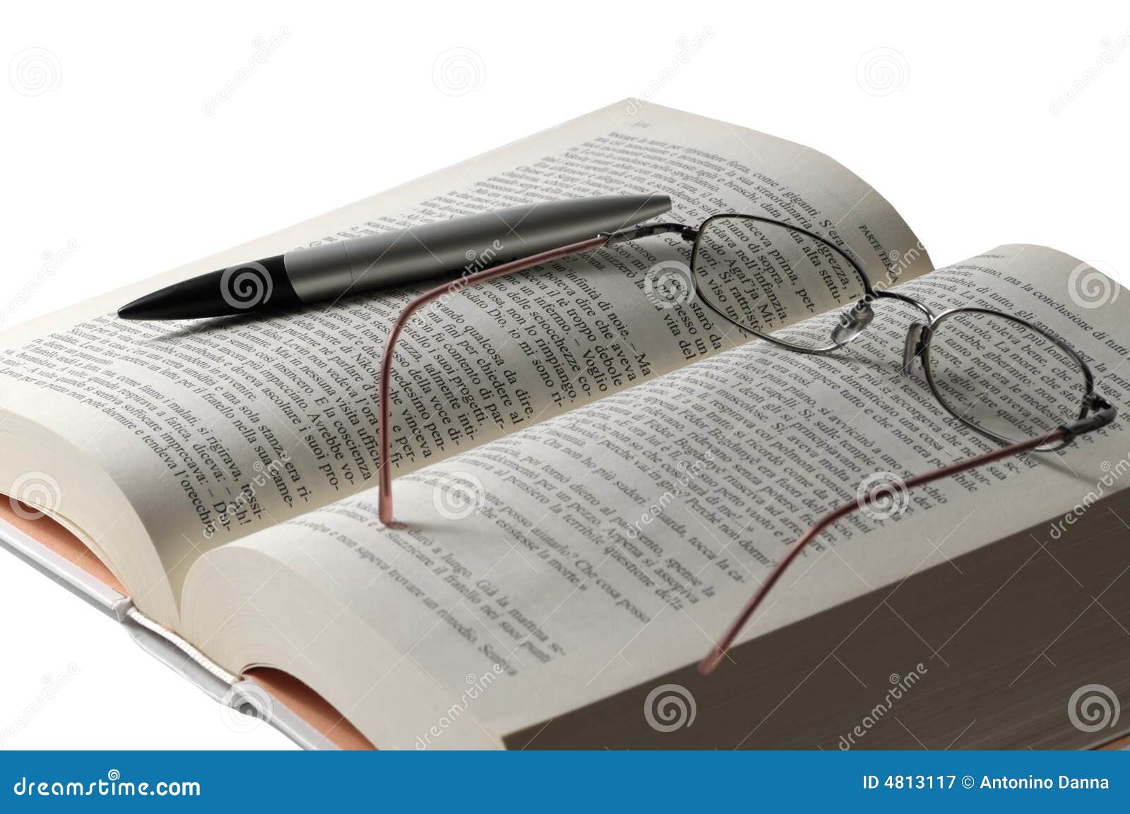 Book and glass stock image. Image of concept, report, newspaper - 4813117