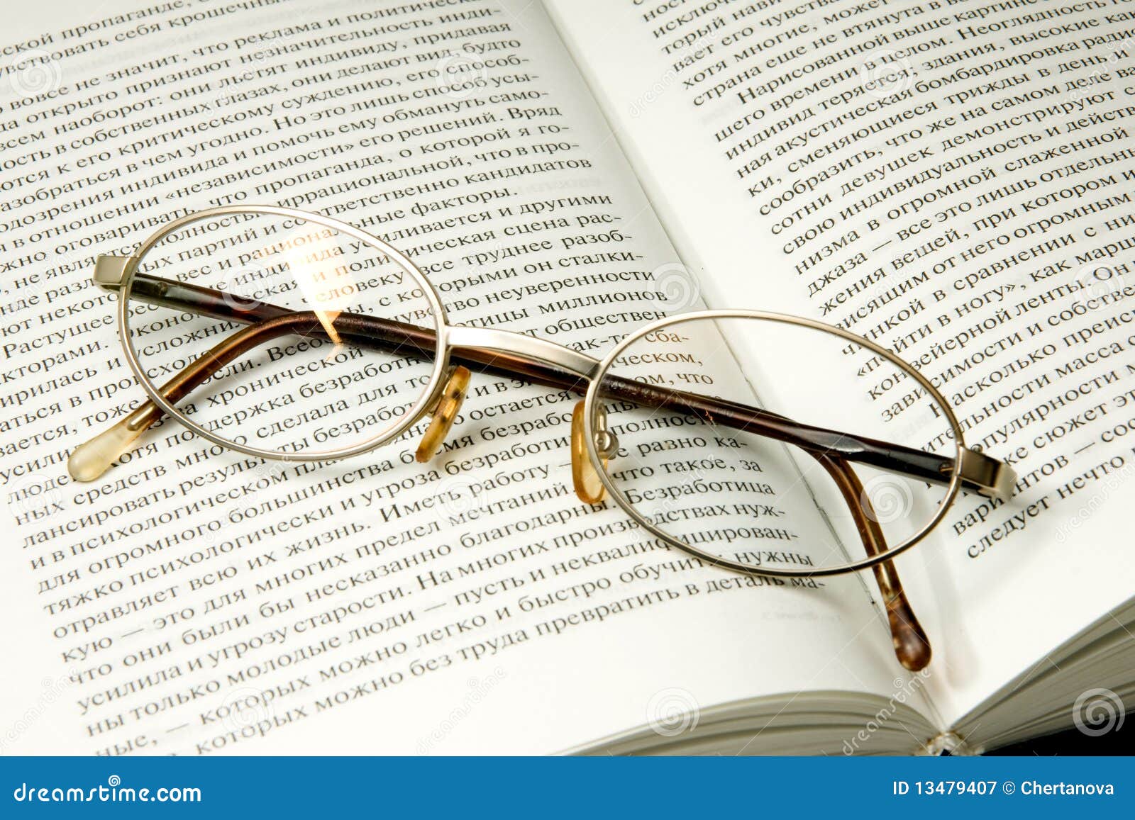 Book and glasses stock image. Image of study, expertise - 13479407