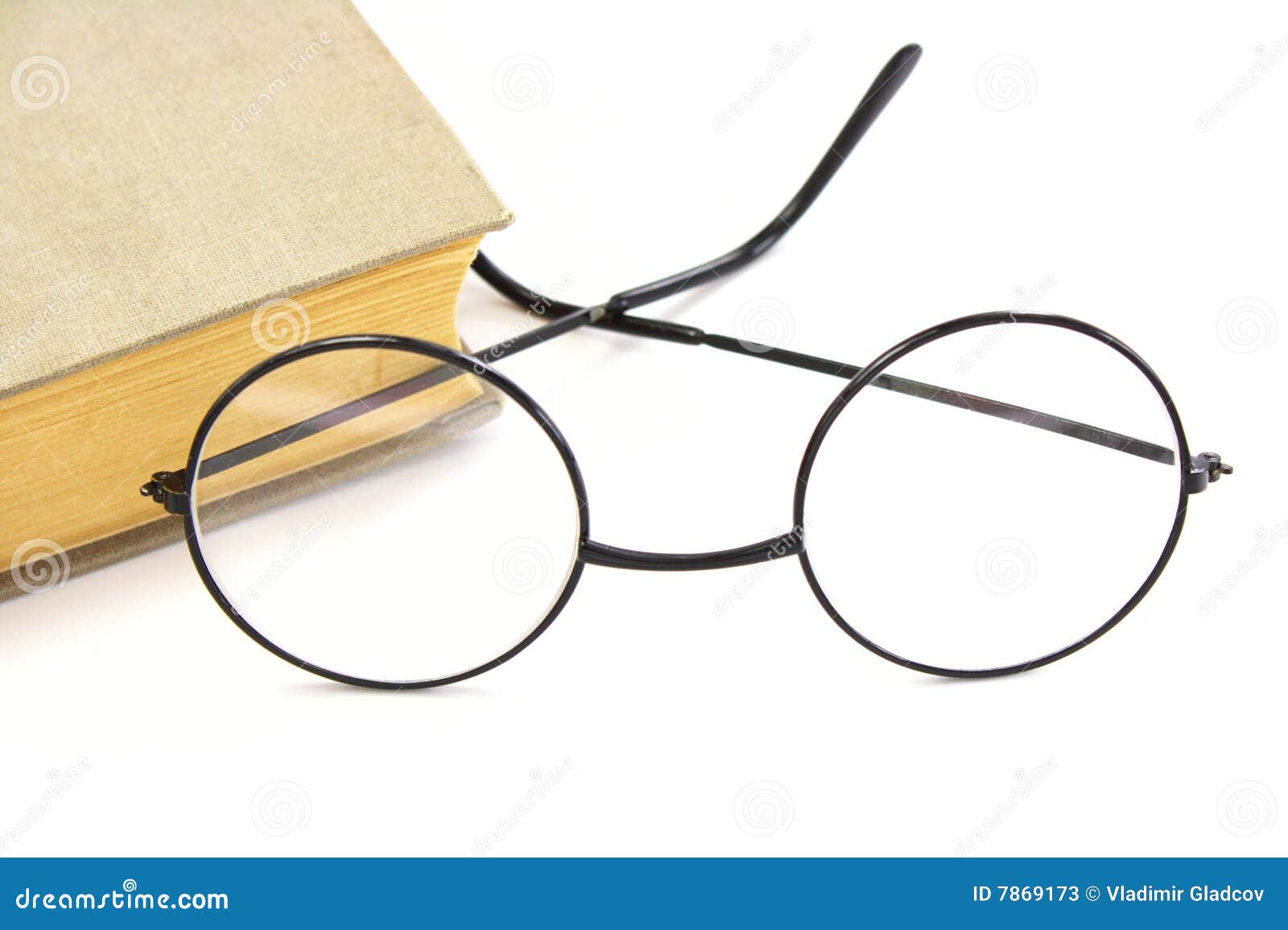 Book And Glasses Picture. Image: 7869173