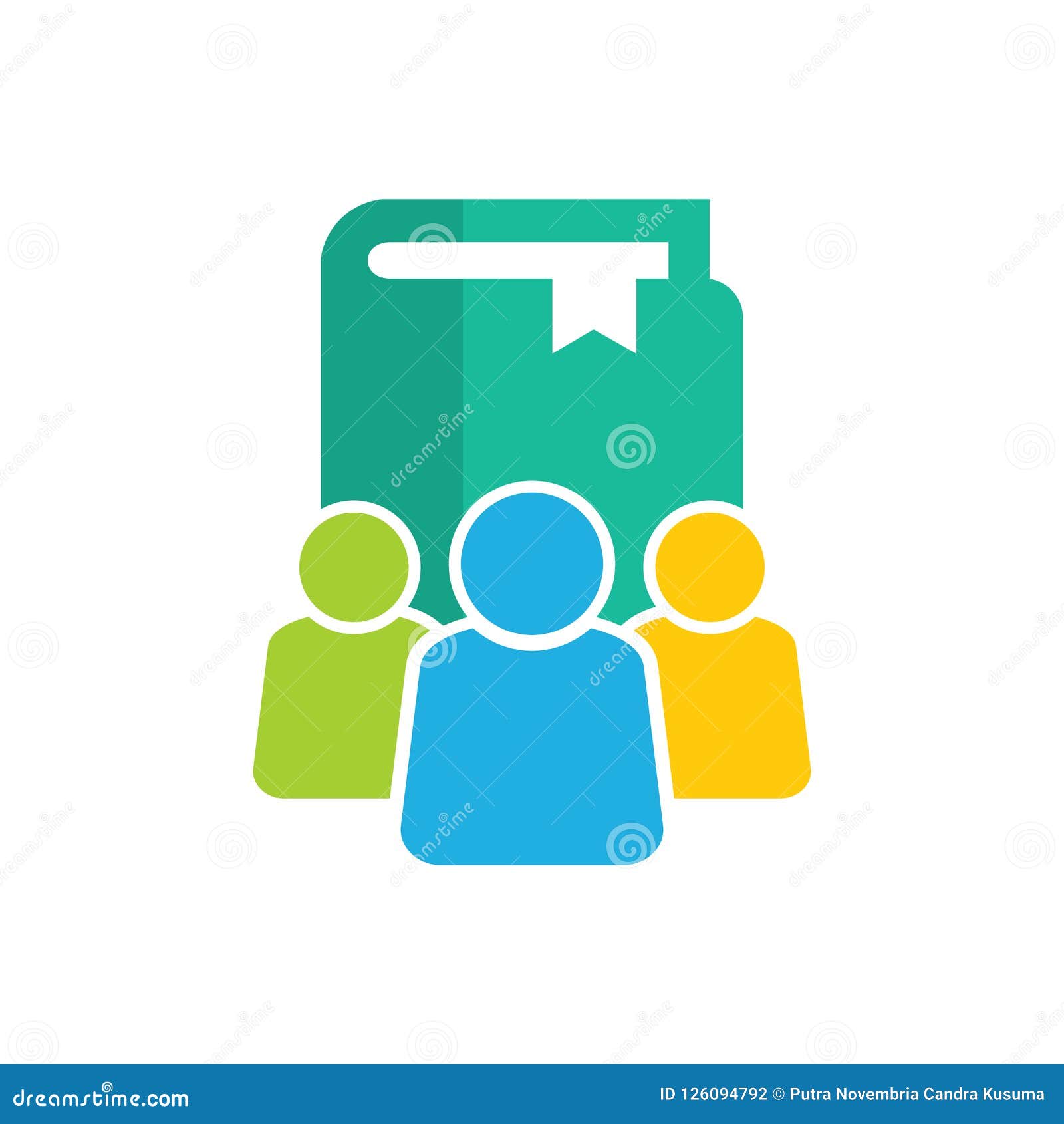 Book Group Logo Icon Design Stock Vector - Illustration of ...