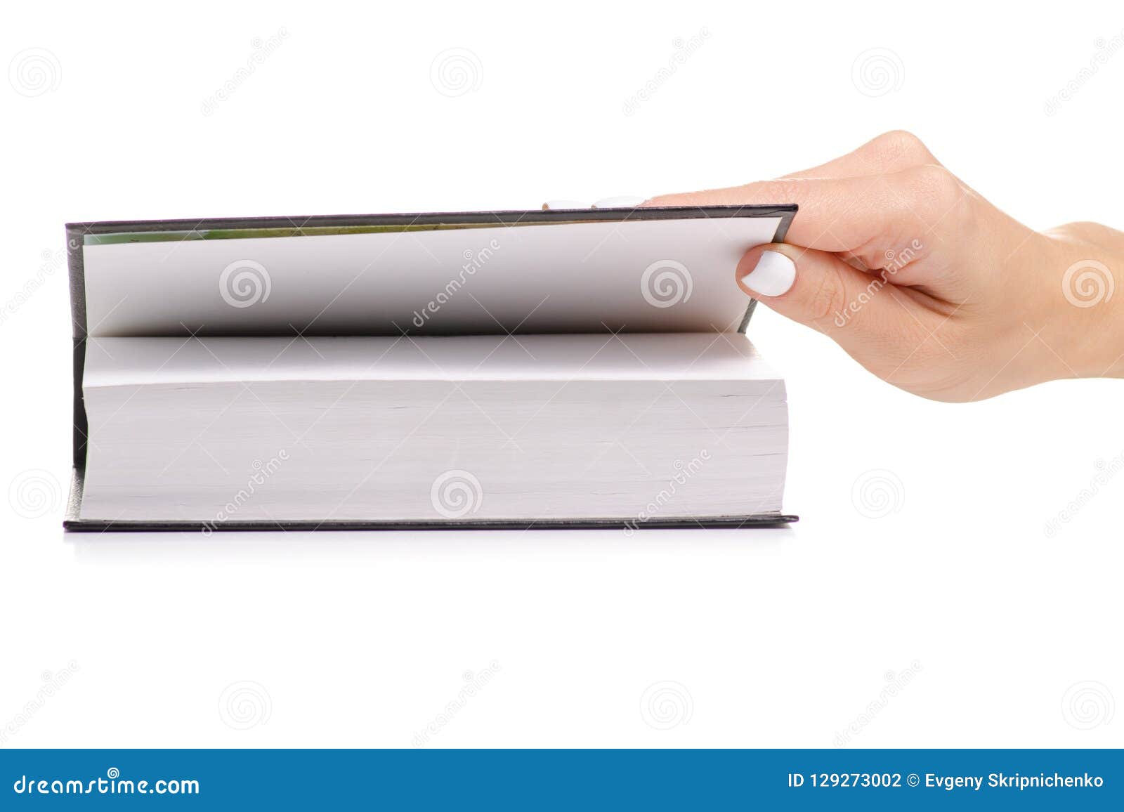 Book in hand stock photo. Image of color, note, document - 129273002