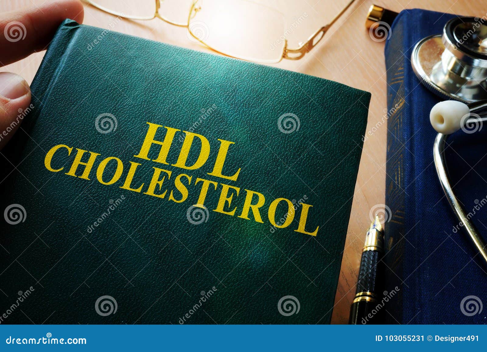 Book about Hdl Cholesterol. Stock Image - Image of cardiovascular ...