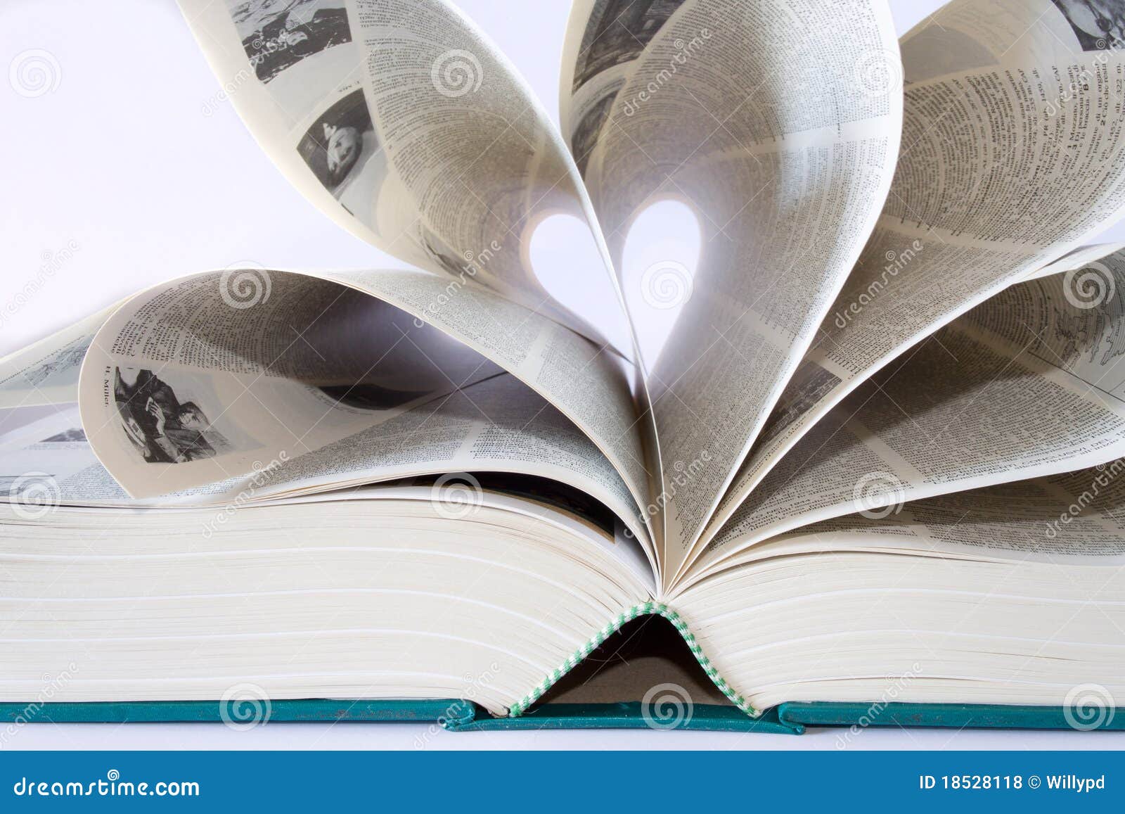 Book heart stock photo. Image of page, book, literature - 18528118