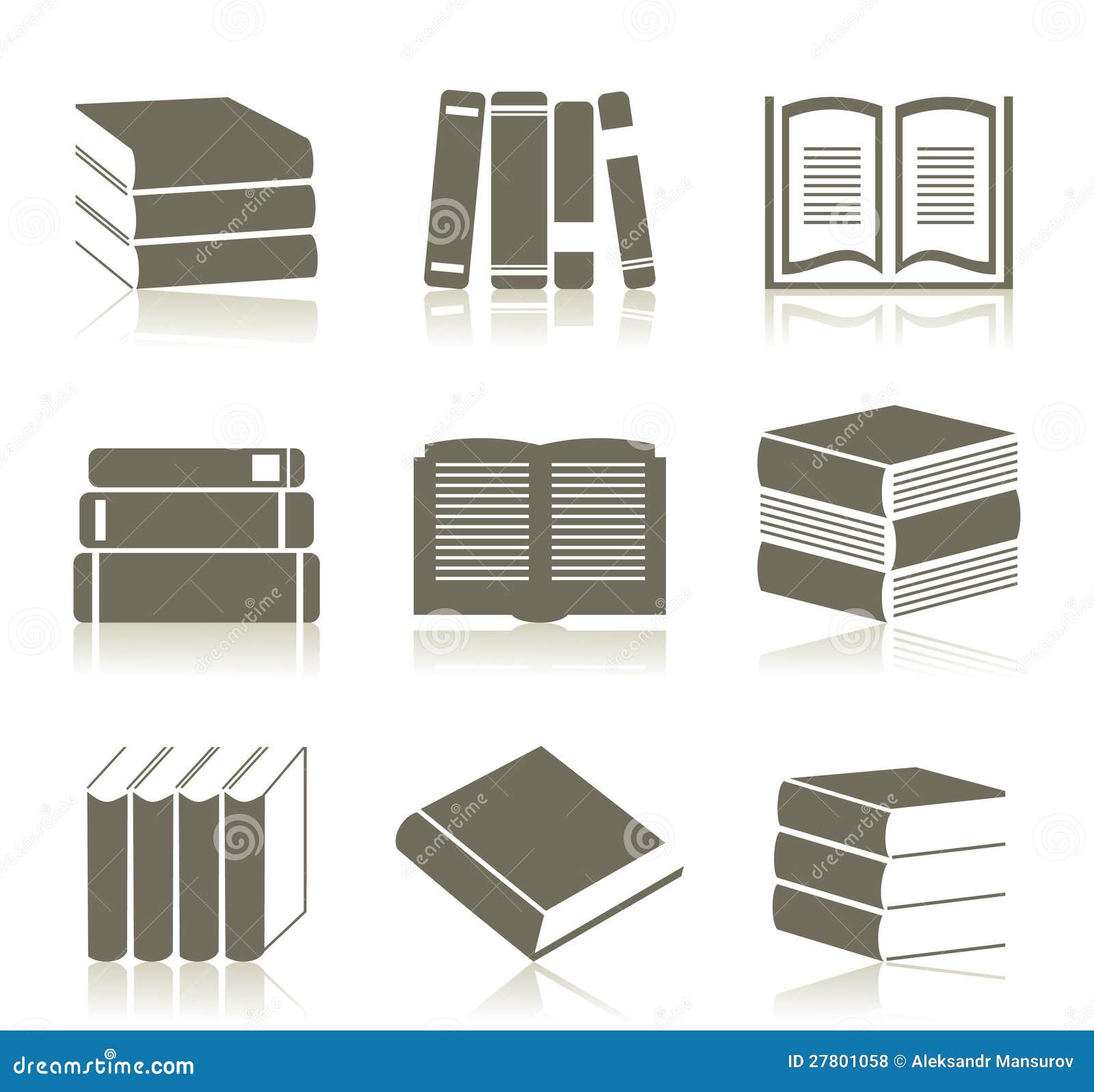 Book icon stock vector. Illustration of institute, science - 27801058