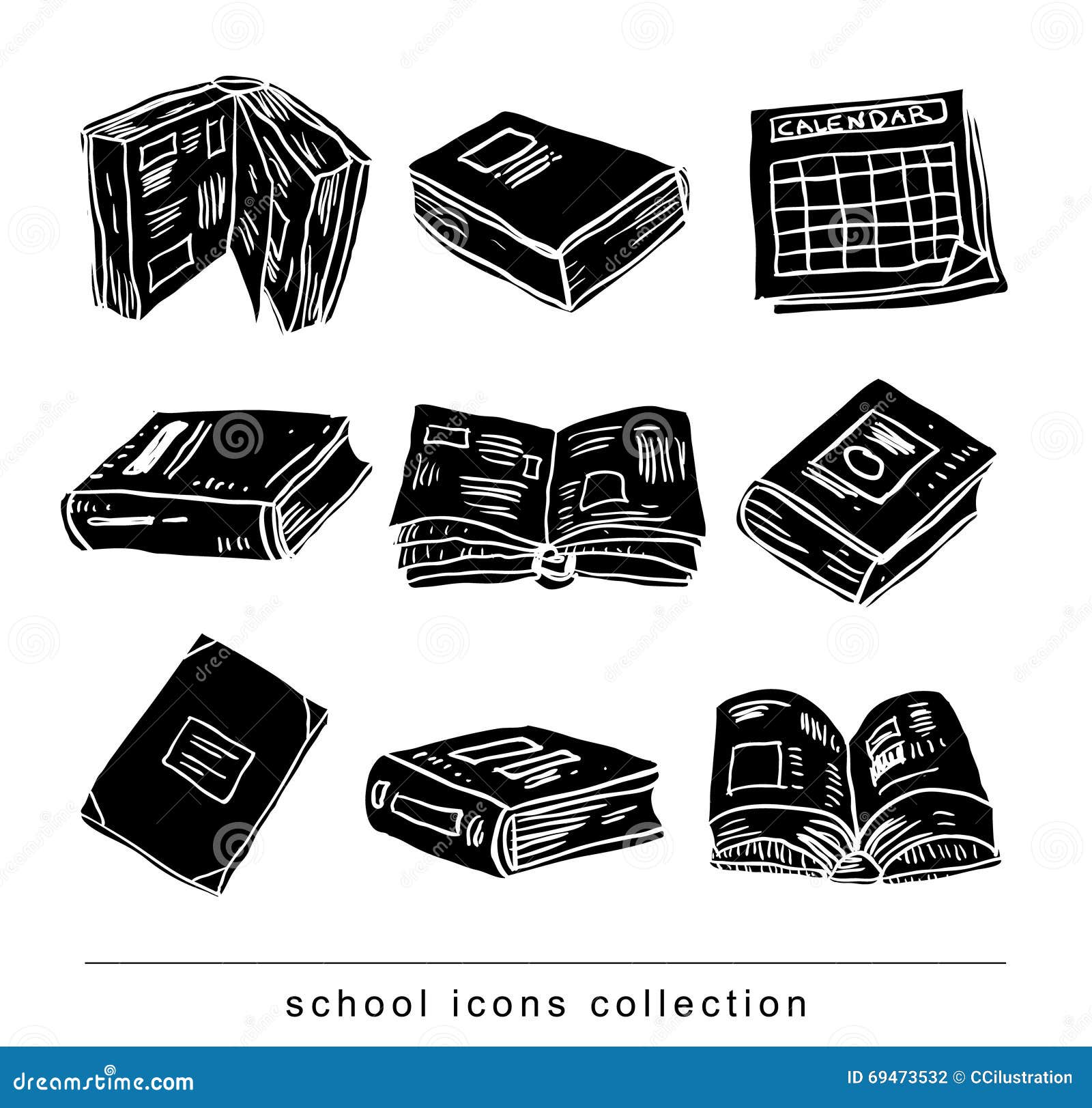 Book Icon, Back To School, Icons, Vector Illustration. Stock Vector ...