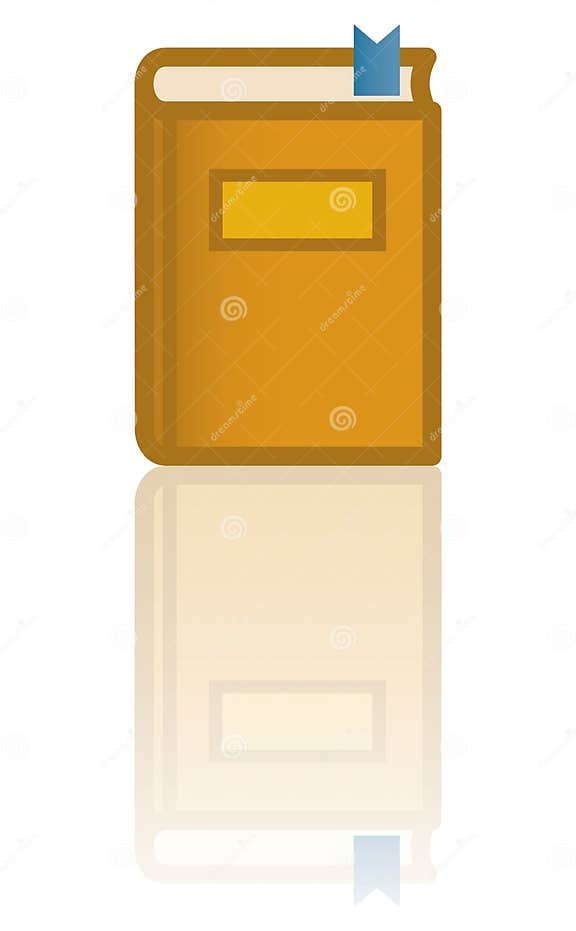 Yellow book icon stock vector. Illustration of shape - 238792574