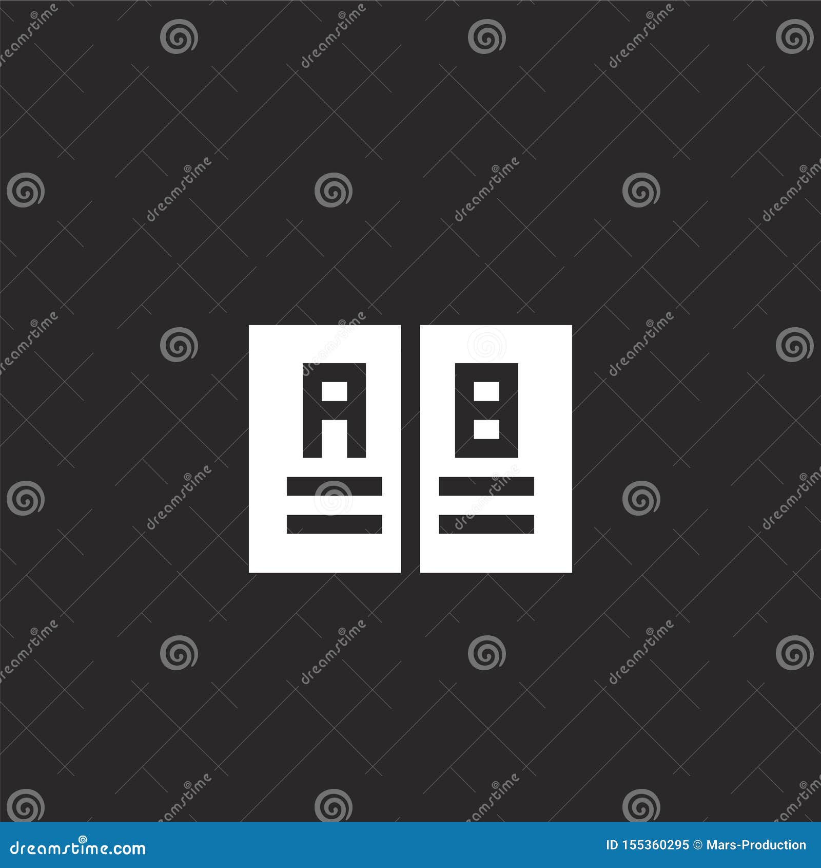 Book Icon. Filled Book Icon for Website Design and Mobile, App ...