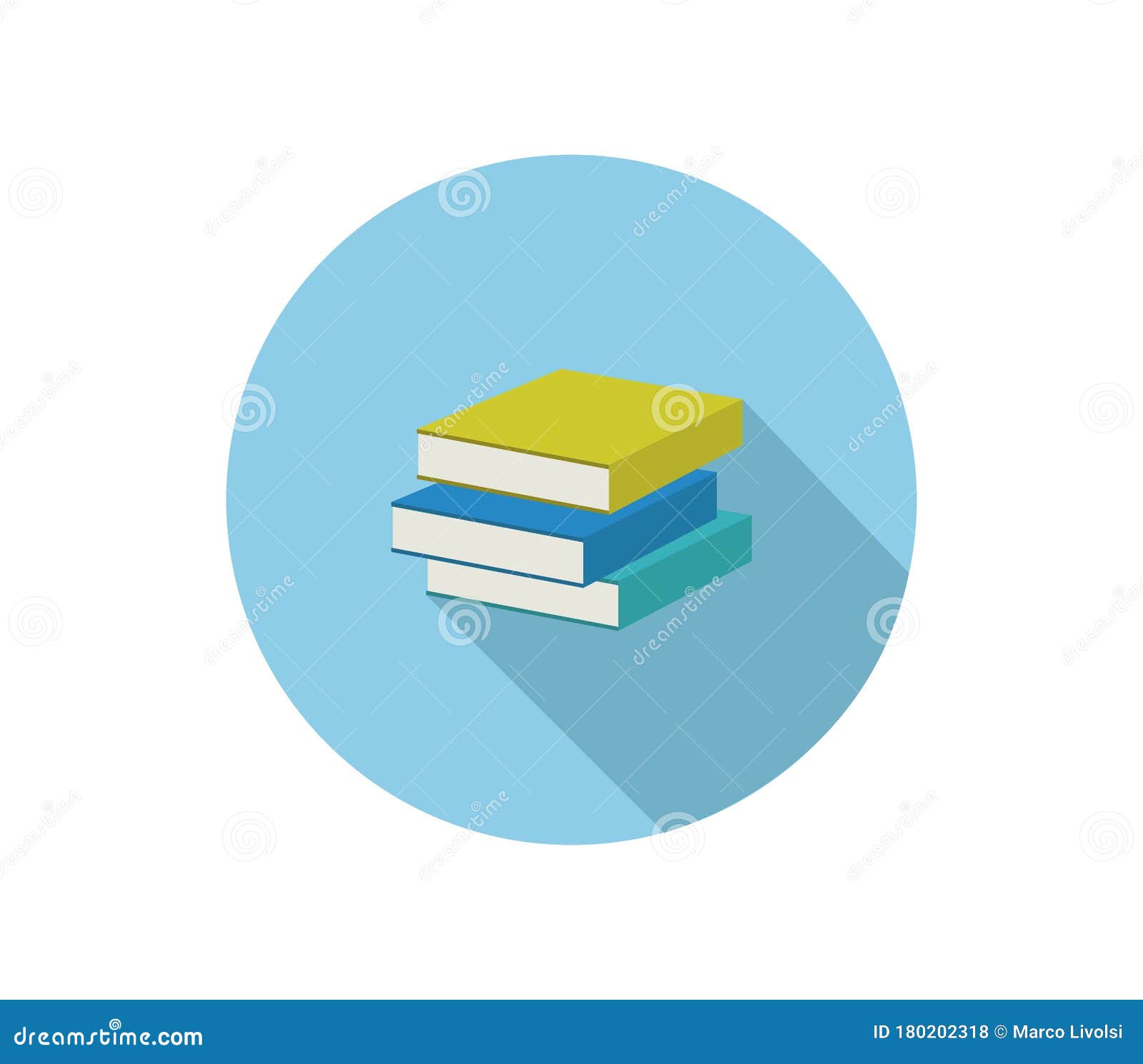 Book Icon Illustrated in Vector on White Background Stock Illustration ...