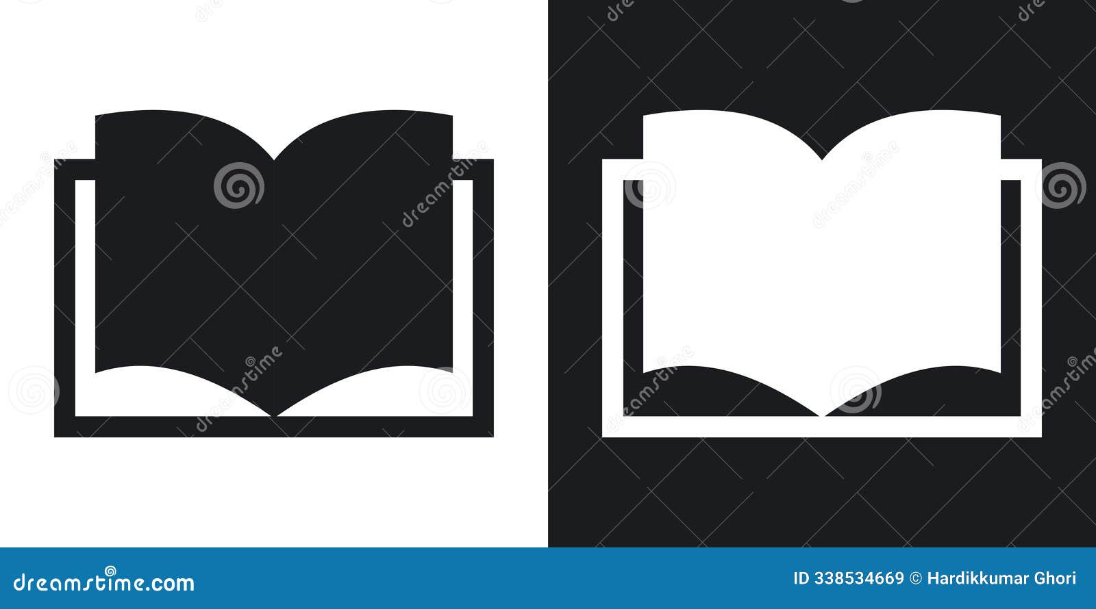 Book Icon Set. Publication Notebook Vector Symbol. Diary Pictogram ...