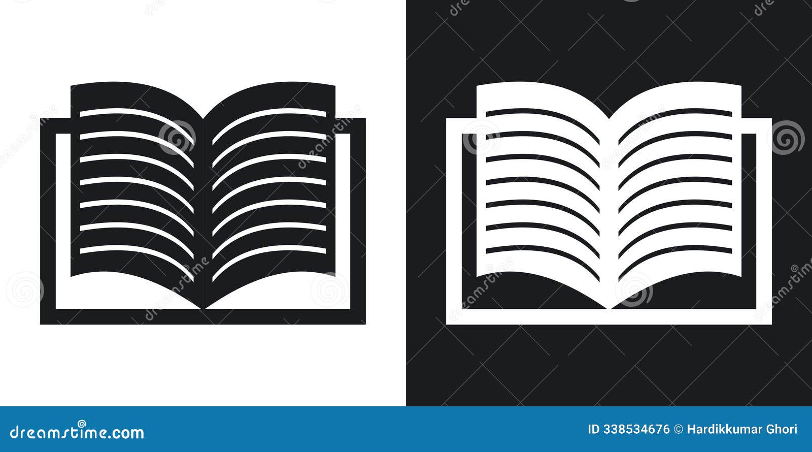 Book Icon Set. Publication Notebook Vector Symbol. Diary Pictogram ...