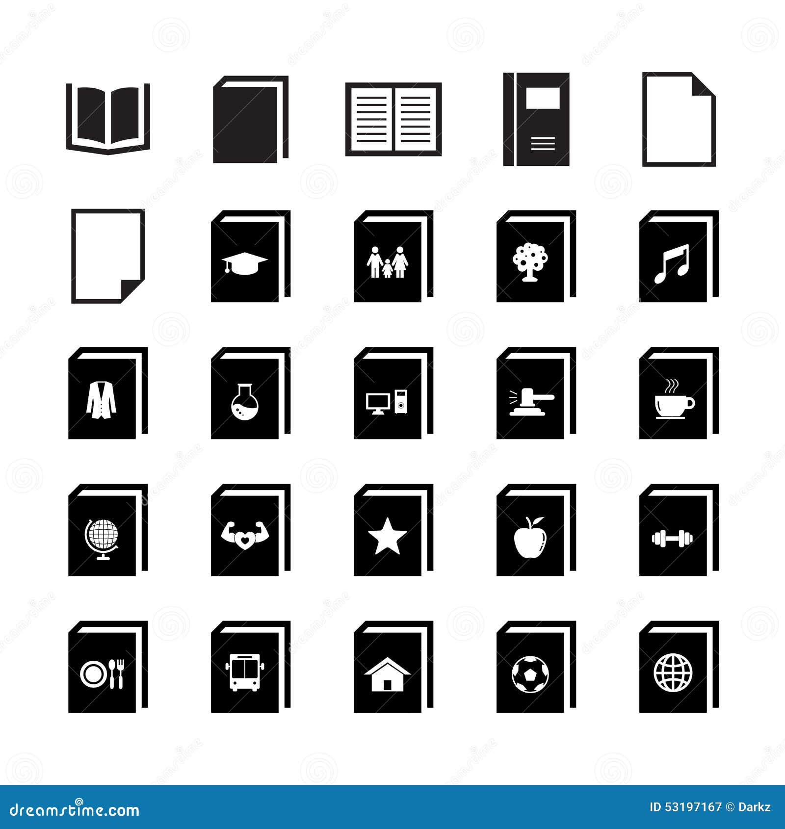 Book Icon stock illustration. Illustration of computer - 53197167