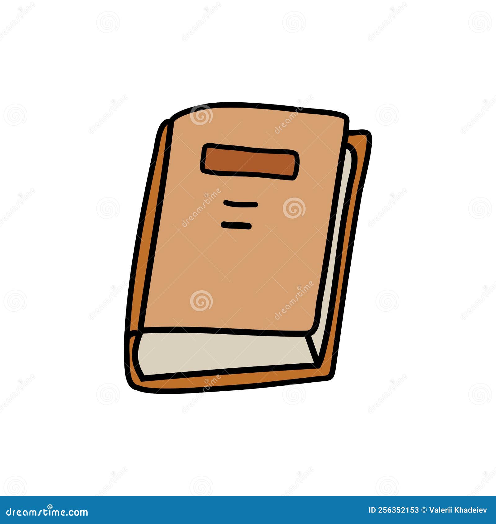 Book Icon Symbol Sign, Hand Drawing Doodle Stock Vector - Illustration ...