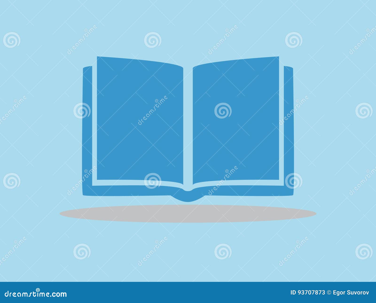 Book Icon, Vector Illustration, Minimal Design Stock Vector ...