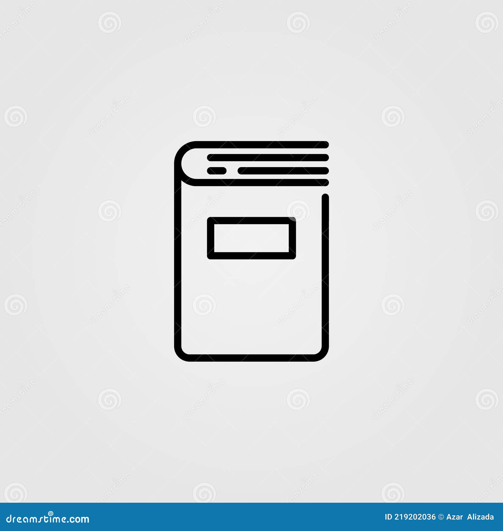 Book Icon for Web and Mobile App Design, Logo Elements Stock Vector ...