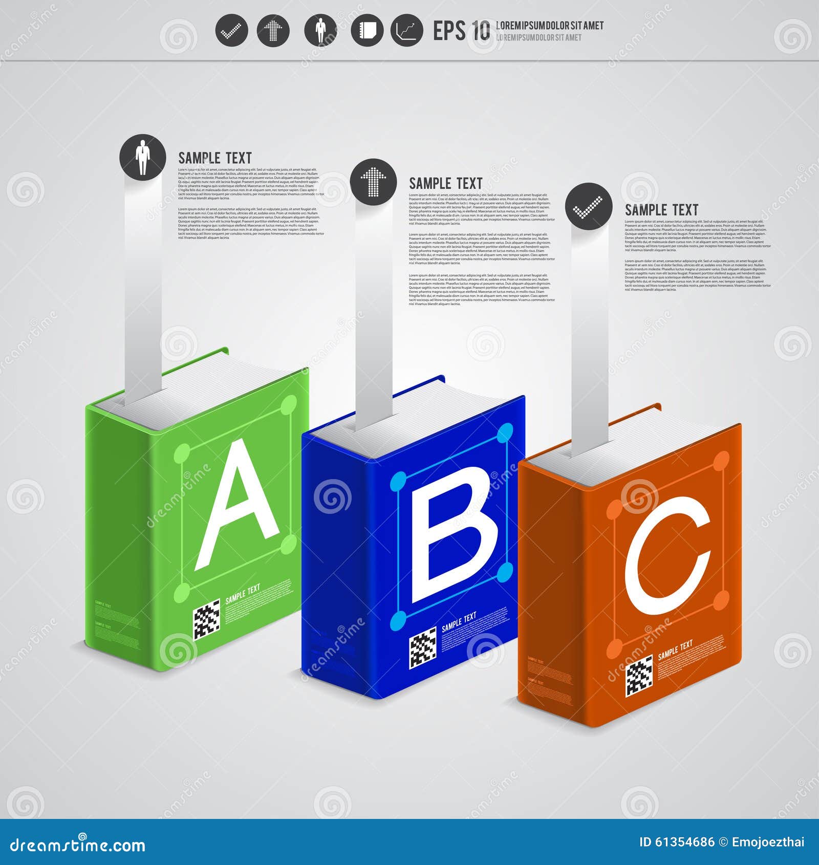 Book infographic stock vector. Illustration of book, diagram - 61354686