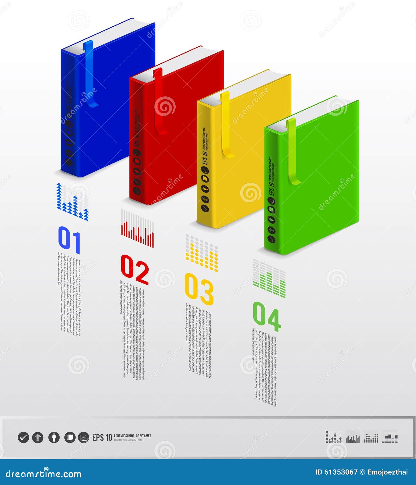 Book infographic stock vector. Illustration of knowledge - 61353067