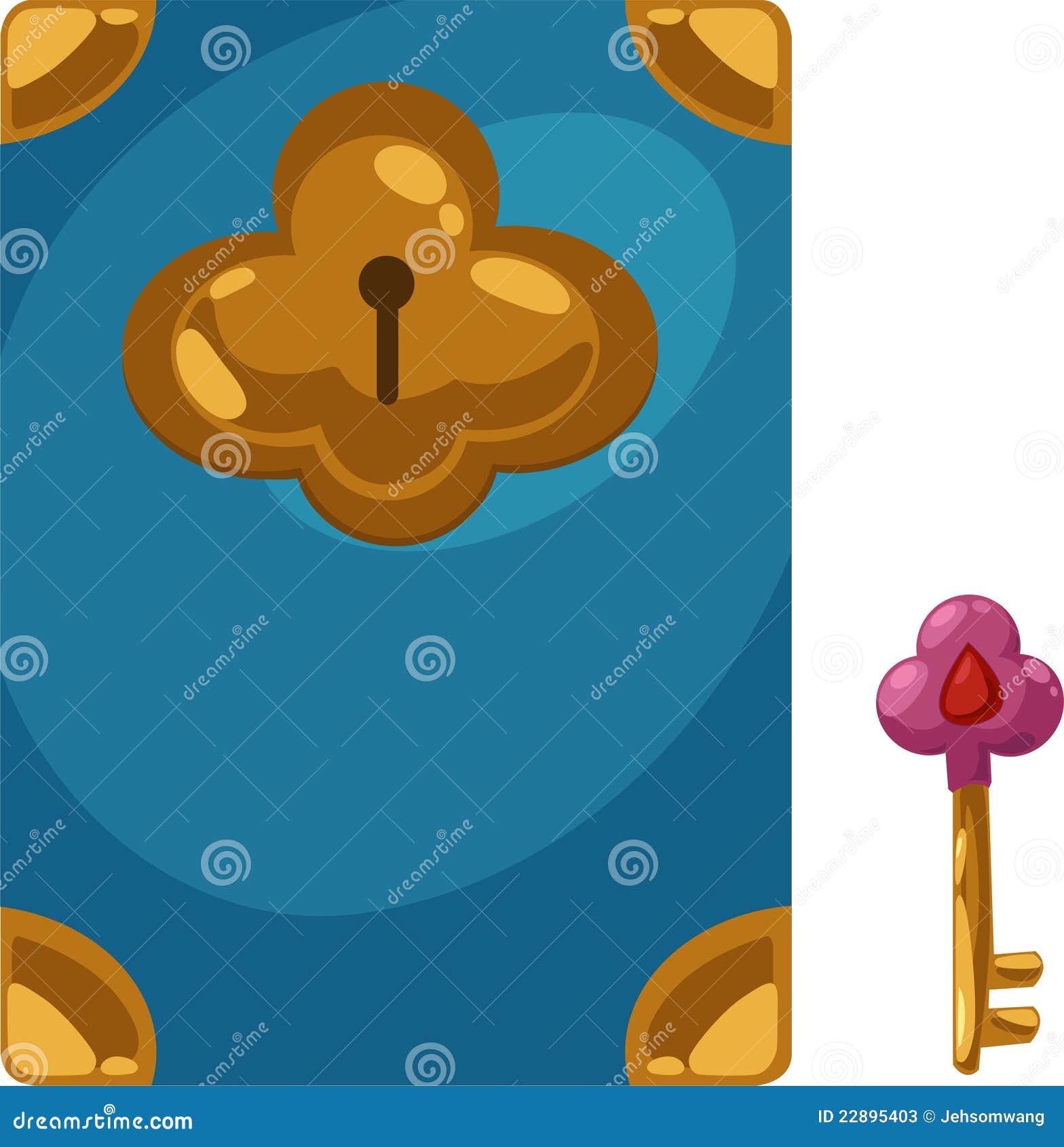 Book and key vector stock vector. Illustration of steel - 22895403