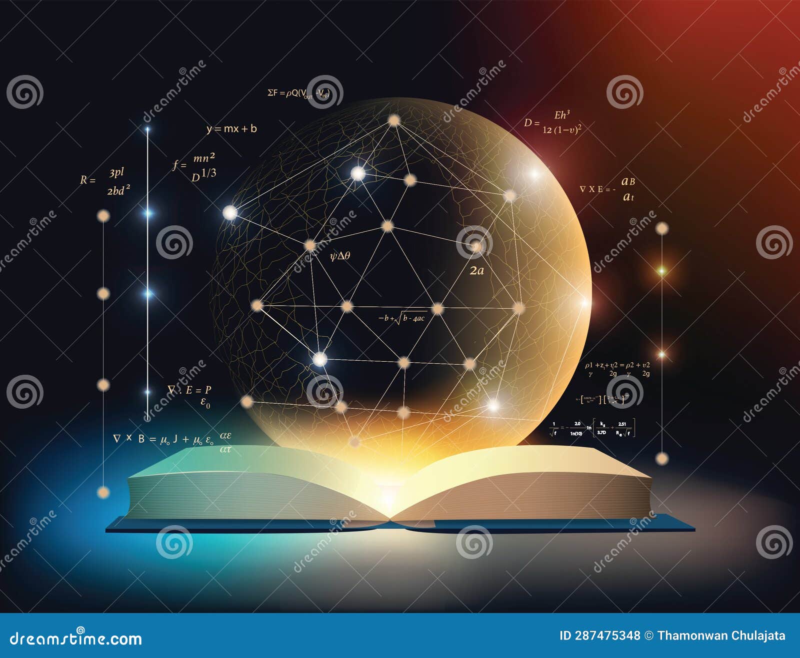 Book of Knowledge Based Technology Ideas and Information Math Formula ...