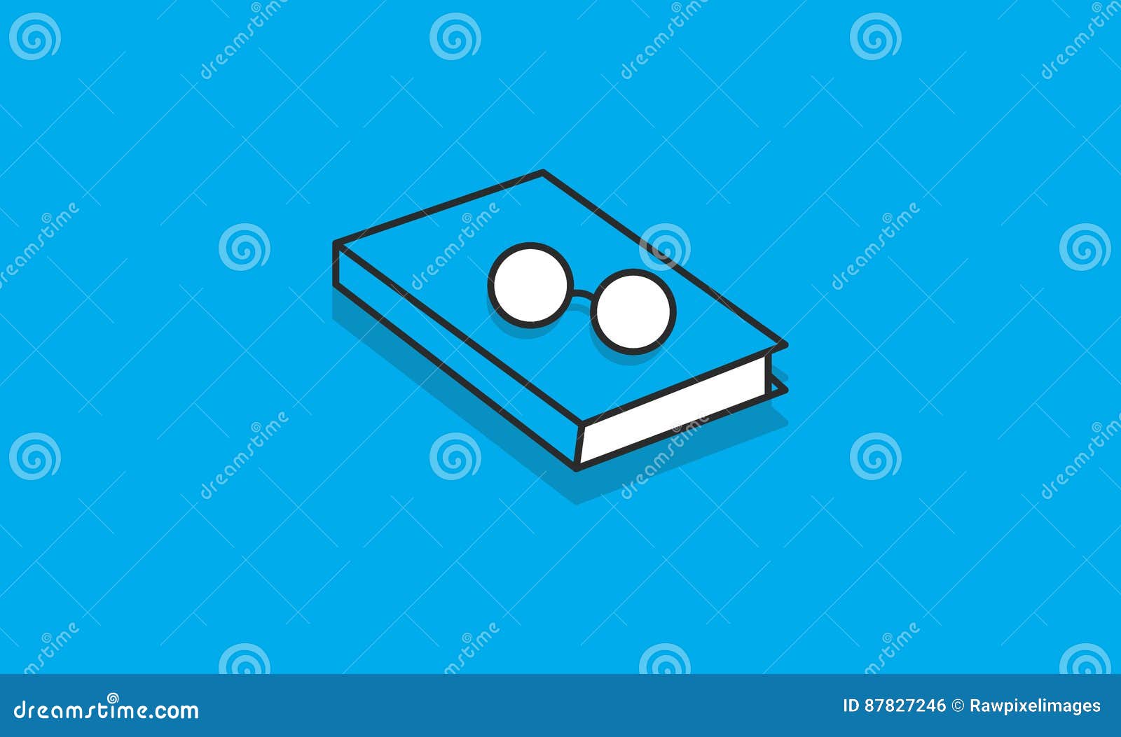 Book Knowledge Icon Illustration Vector Concept Stock Vector ...