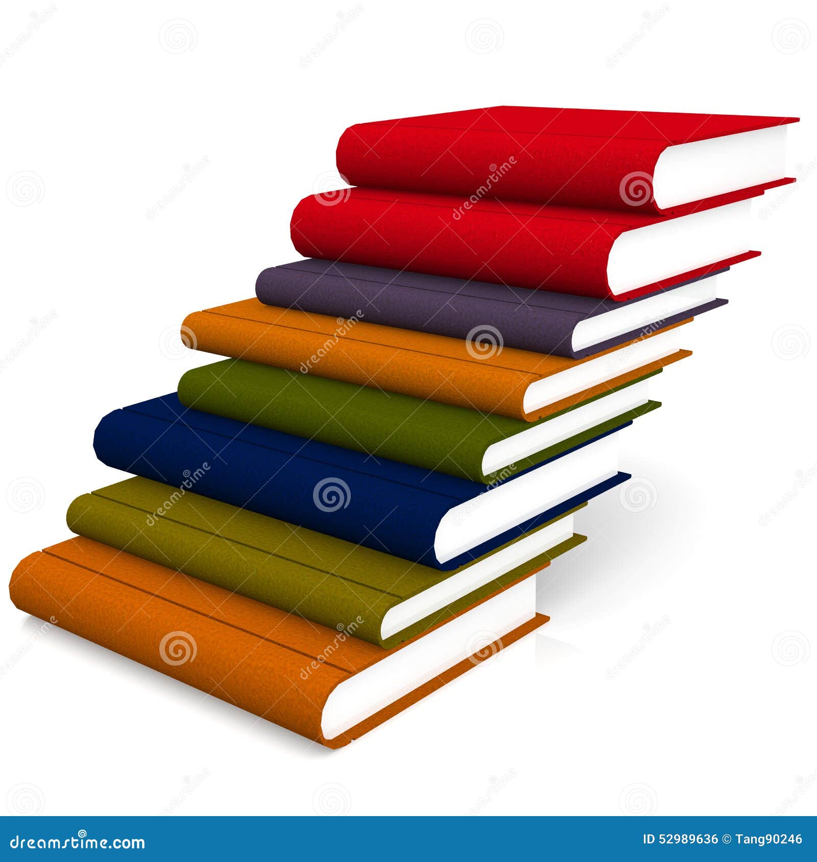 Book ladder stock illustration. Illustration of paper - 52989636