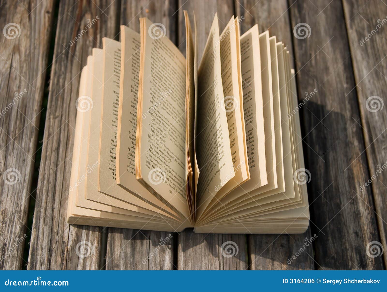 Book laying on a table stock photo. Image of education - 3164206