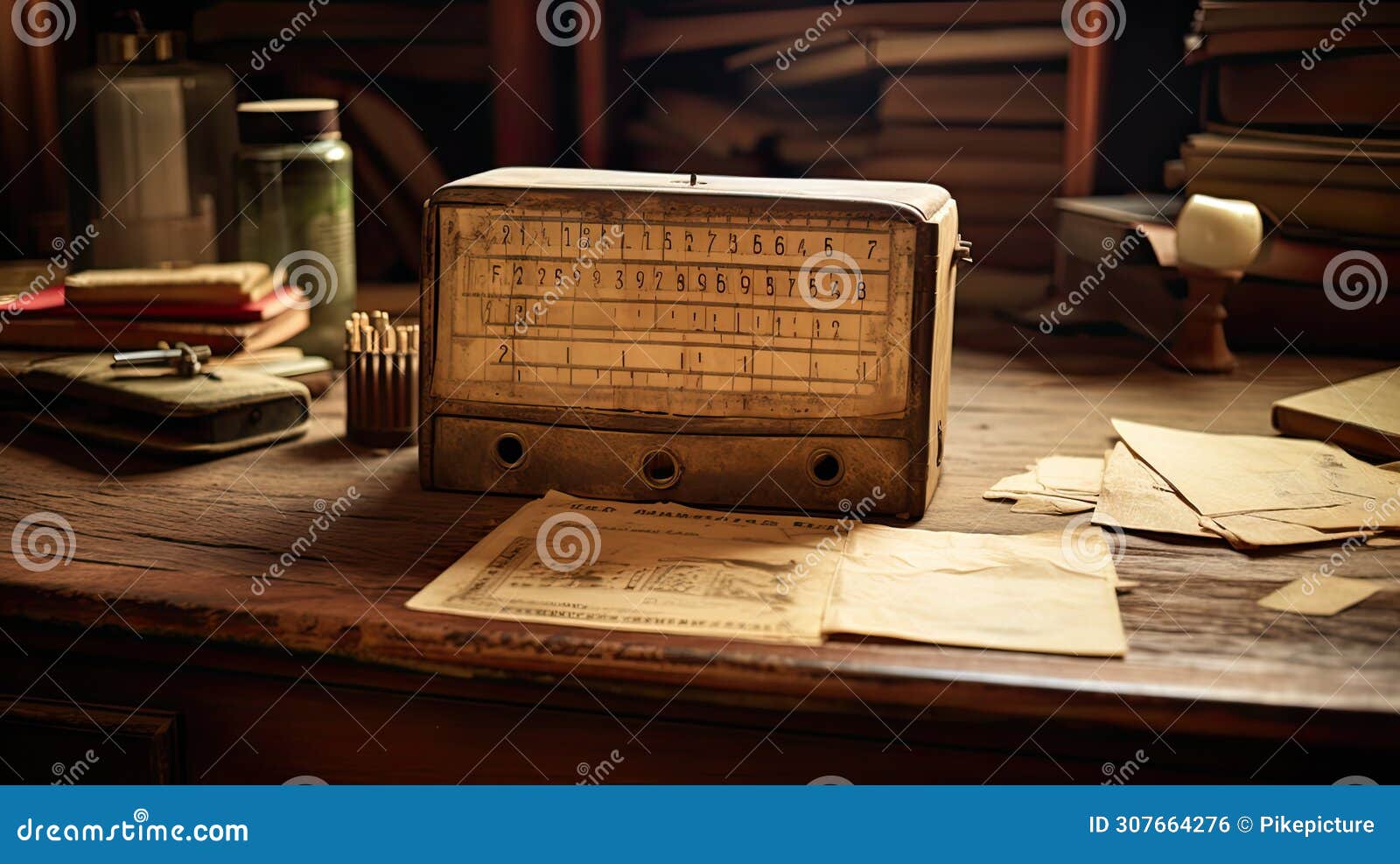 Book library due date card stock illustration. Illustration of ...
