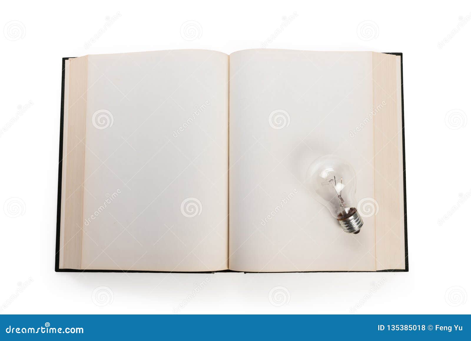 Book and light bulb stock photo. Image of creative, light - 135385018