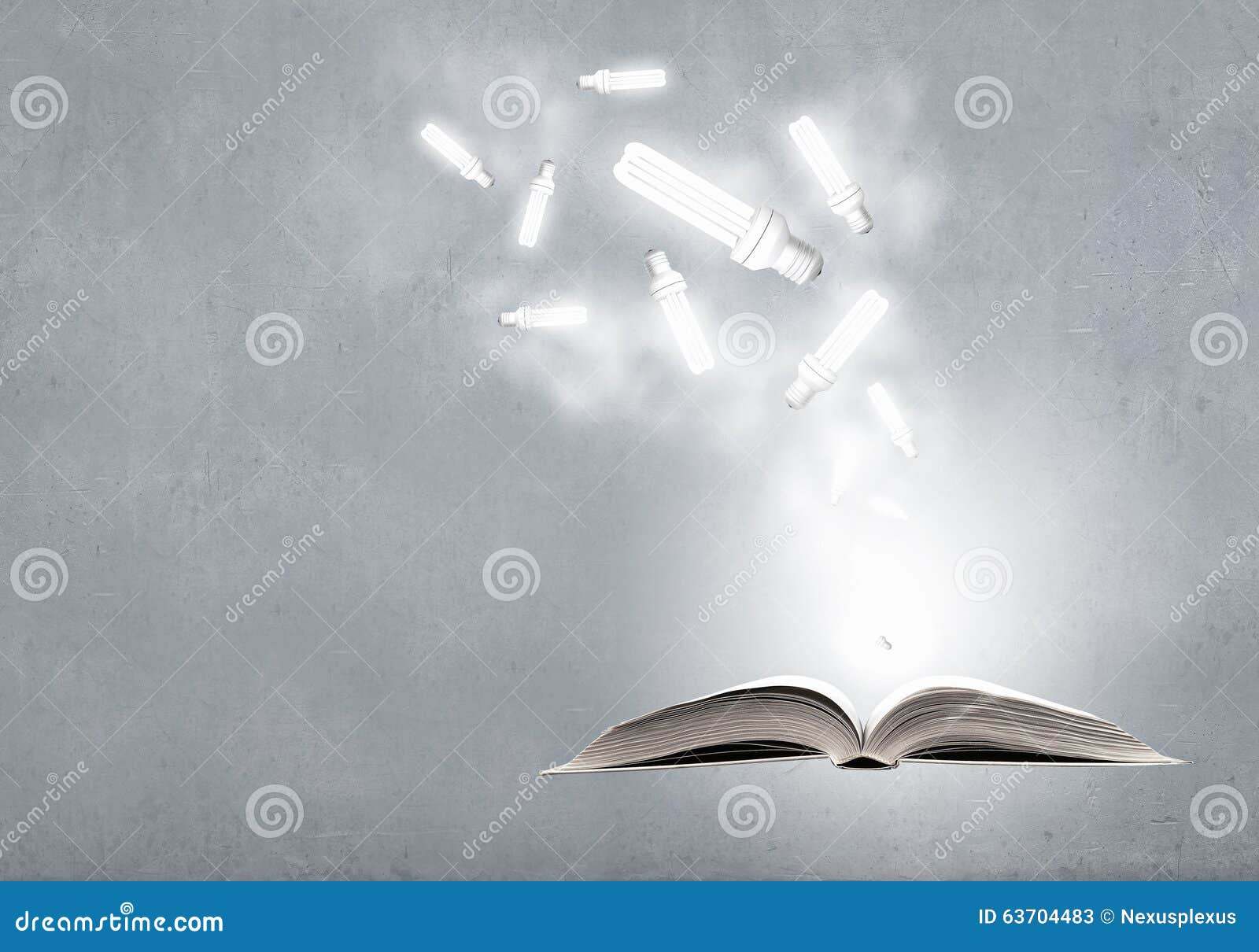 Book and light bulb stock image. Image of open, note - 63704483