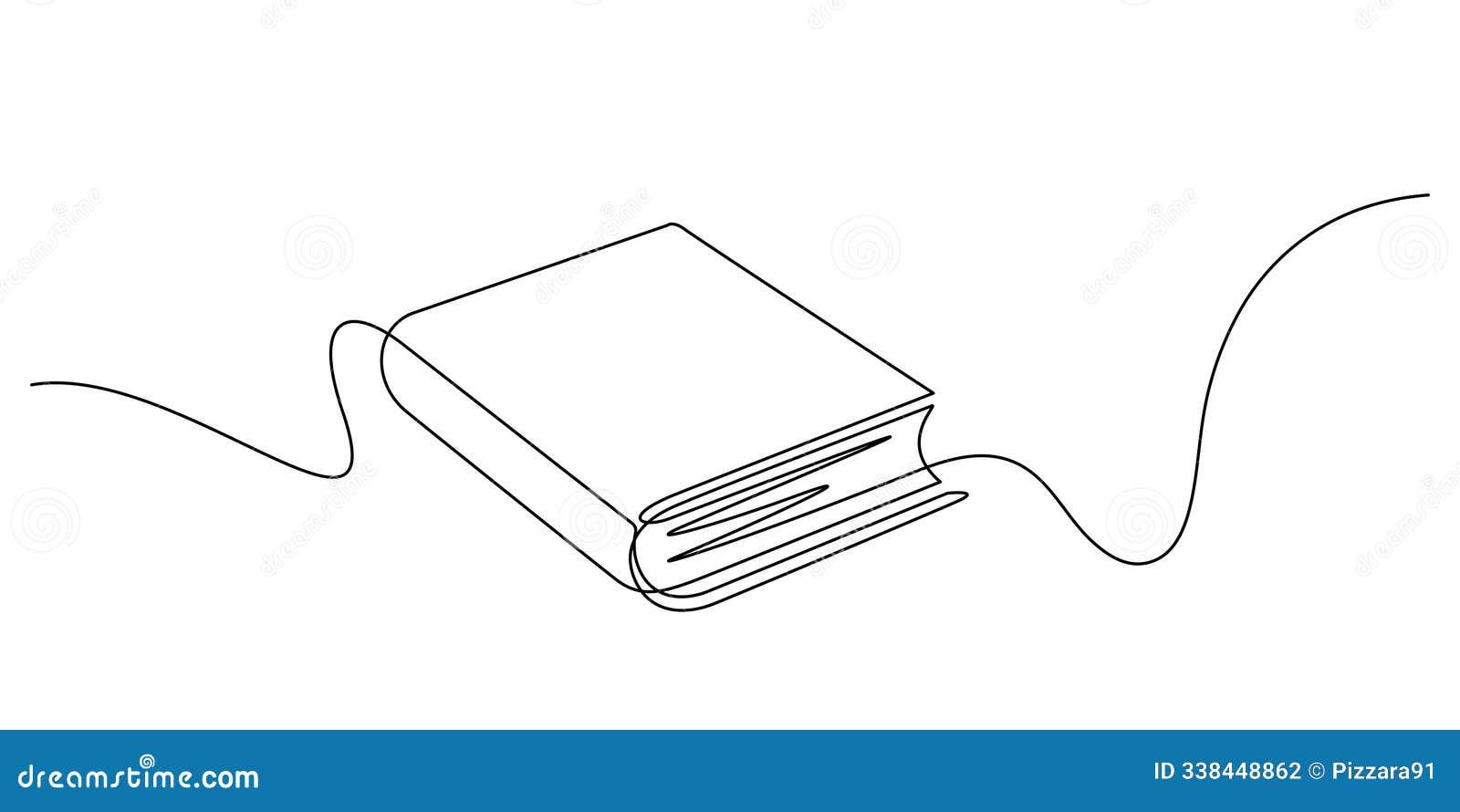 Book Line Art Minimalism One Line Drawing Continuous Minimalist Art ...