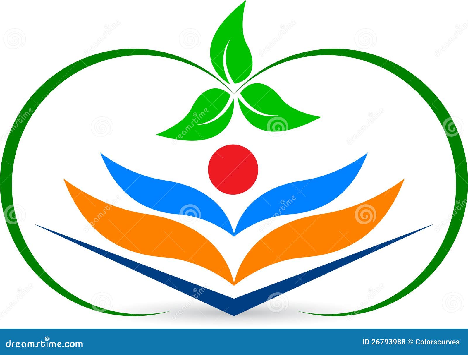 Book logo stock vector. Illustration of knowledge, clip - 26793988