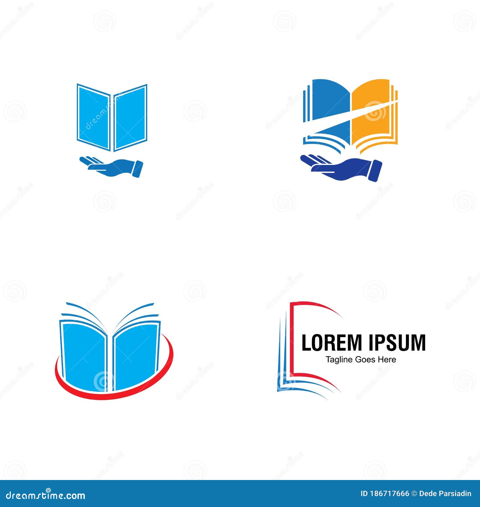 Book stock vector. Illustration of library, book, sign - 186717666
