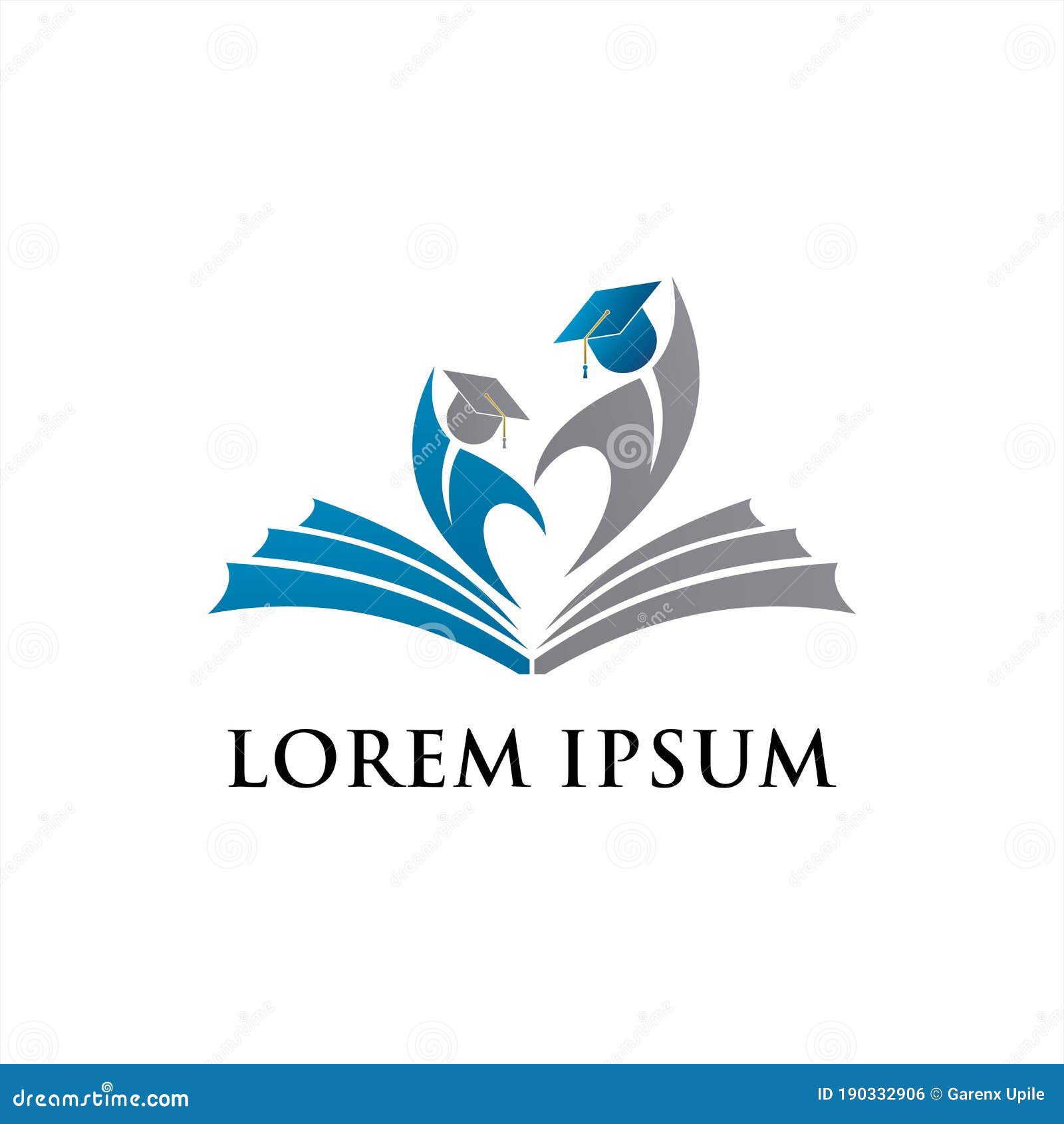 Book Logo College Student Illustration Stock Illustration ...