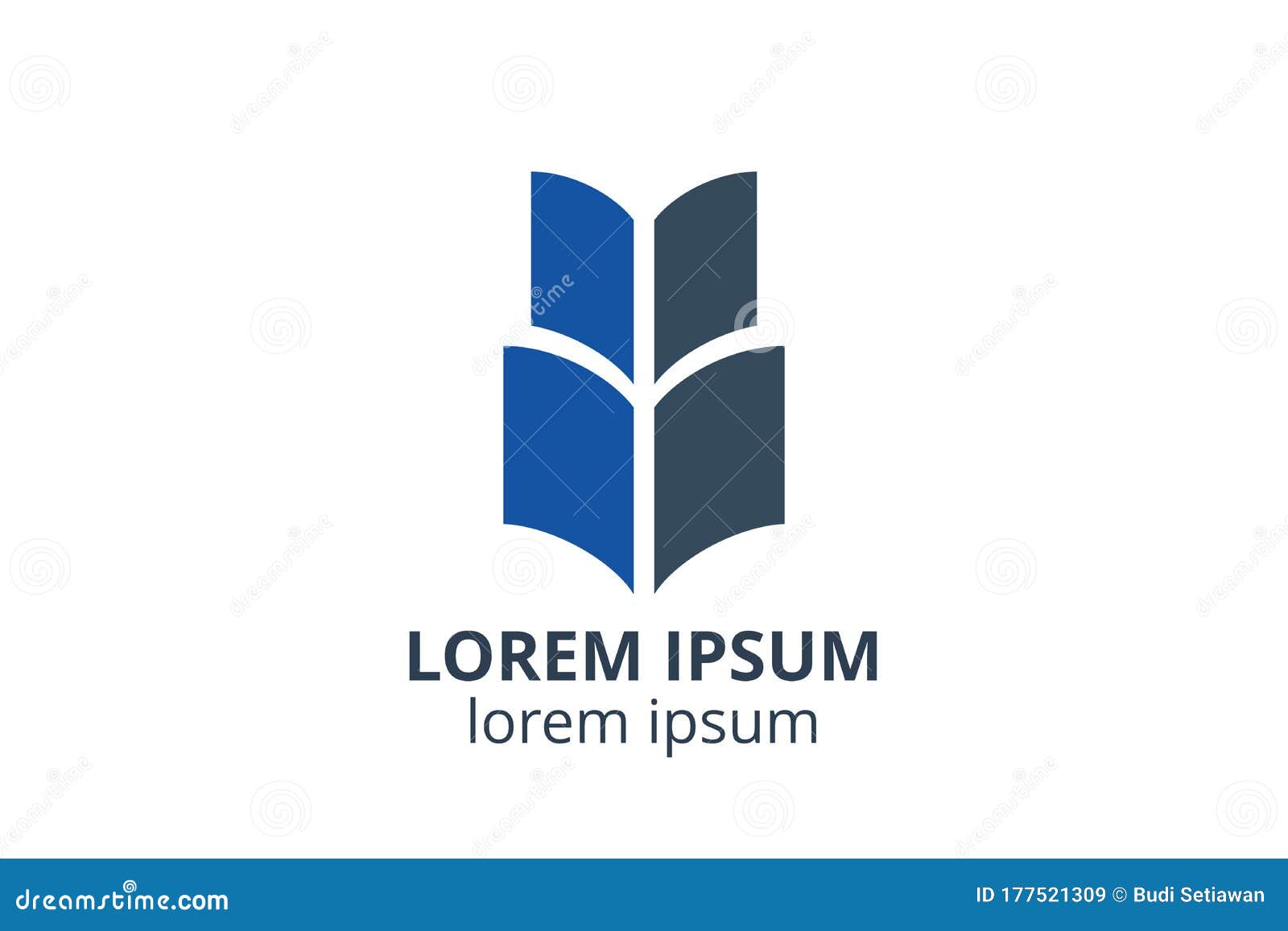 Book logo stock vector. Illustration of magazine, information - 177521309